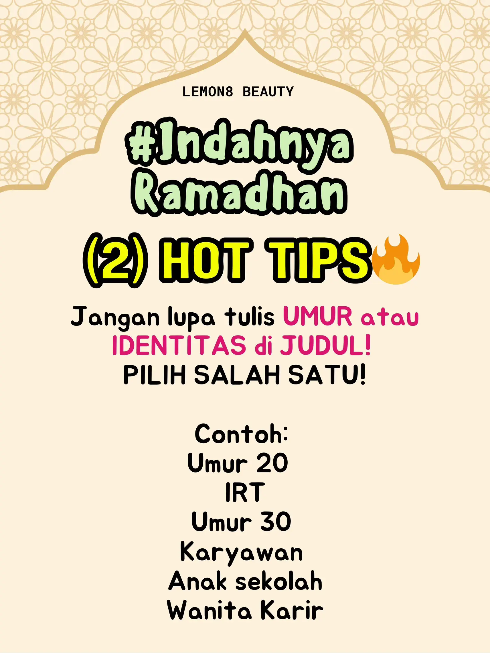 Bagi pengalaman TAHUN INI glowing pas lebaran! | Galeri diposting oleh Lemon8_ID | Lemon8