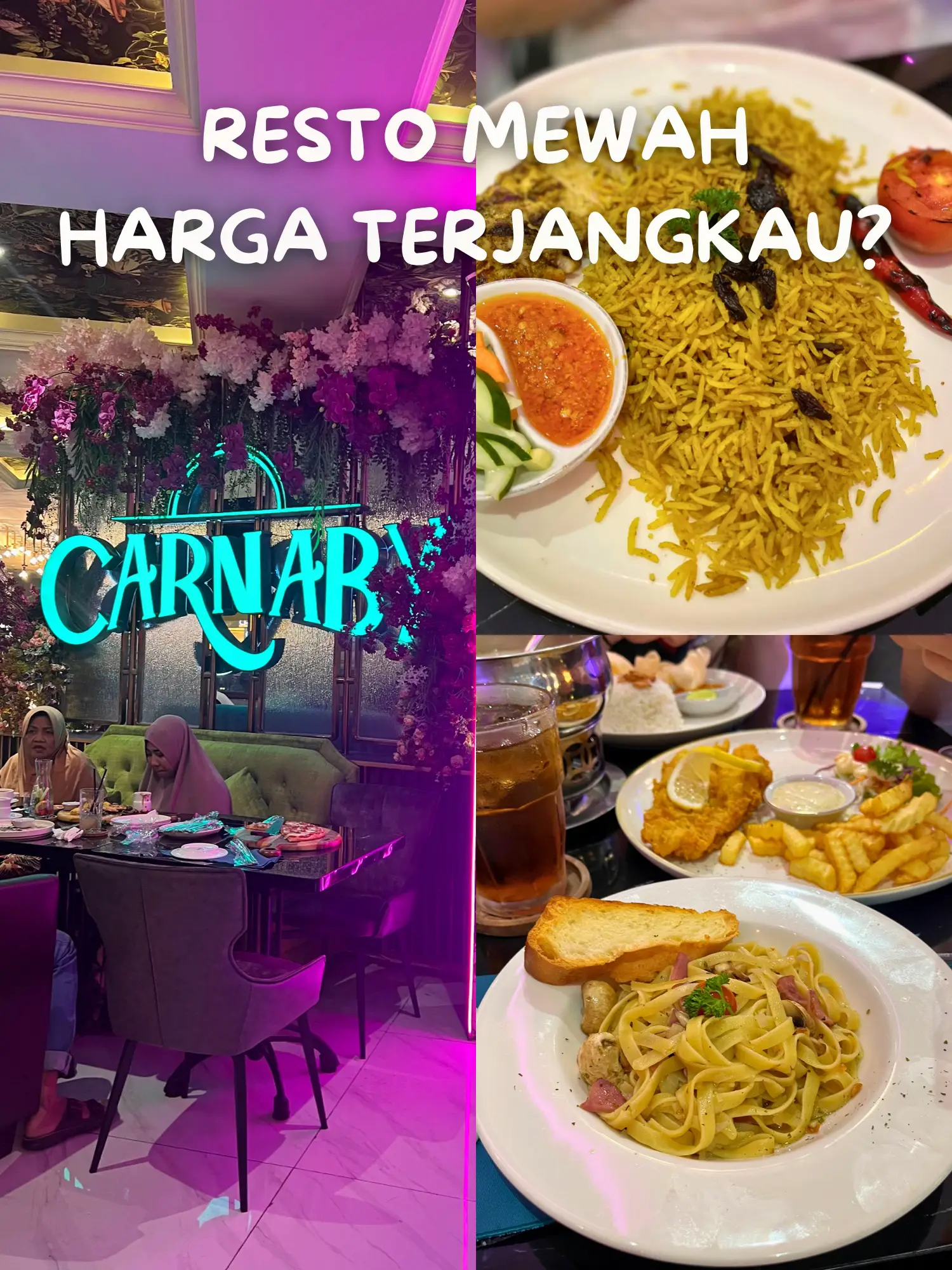Carnaby Kitchen💜 Resto MEWAH harga TERJANGKAU! | Galeri diposting oleh ...