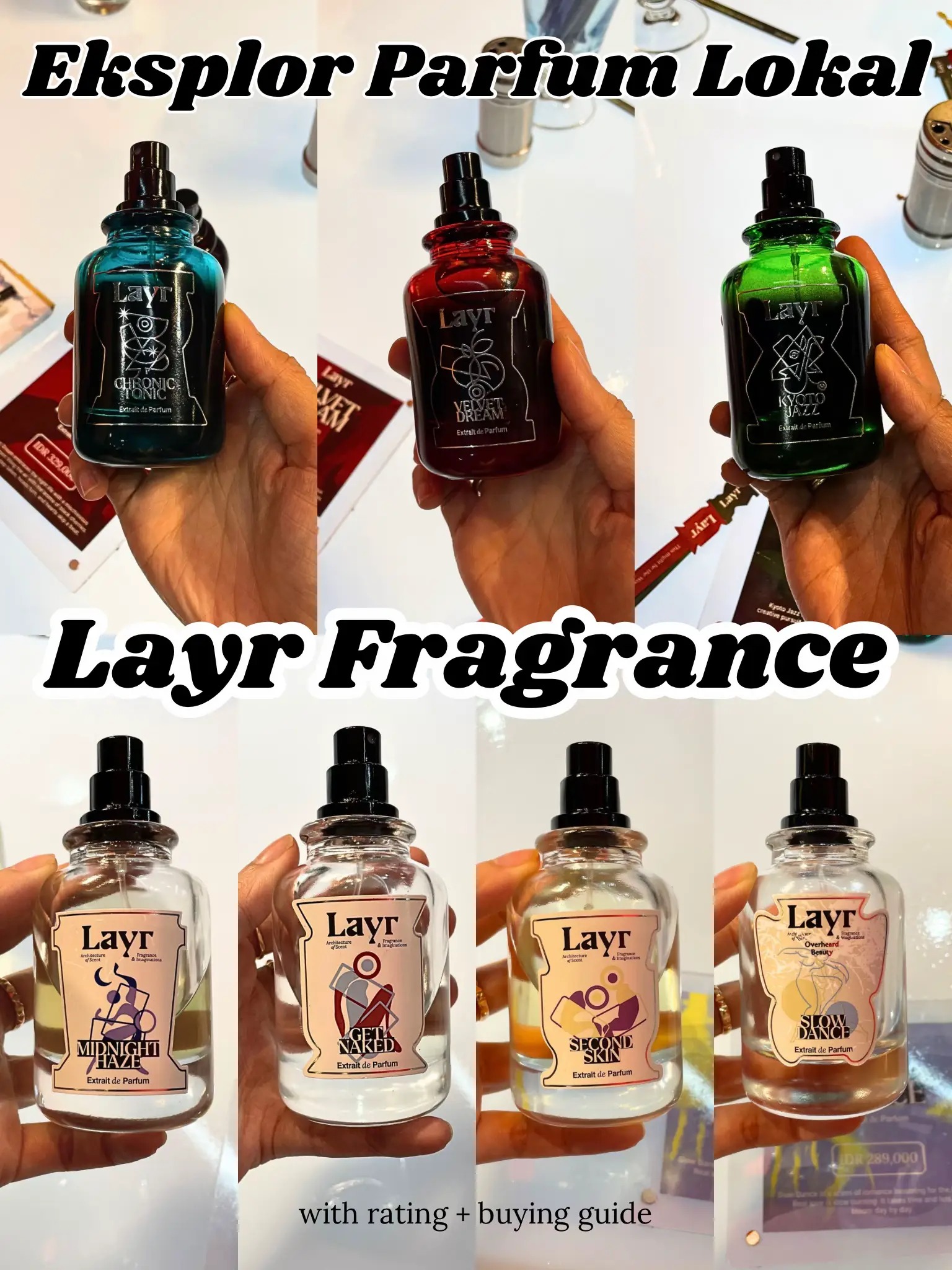 Eksplor Parfum Lokal: Layr Fragrance | Galeri diposting oleh Satya ...