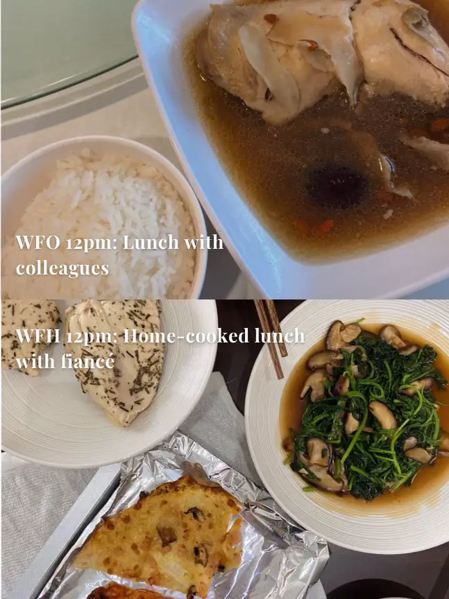 A DAY IN MY LIFE | comparing WFO vs WFH 💻 | Gallery posted by 77shome | Lemon8