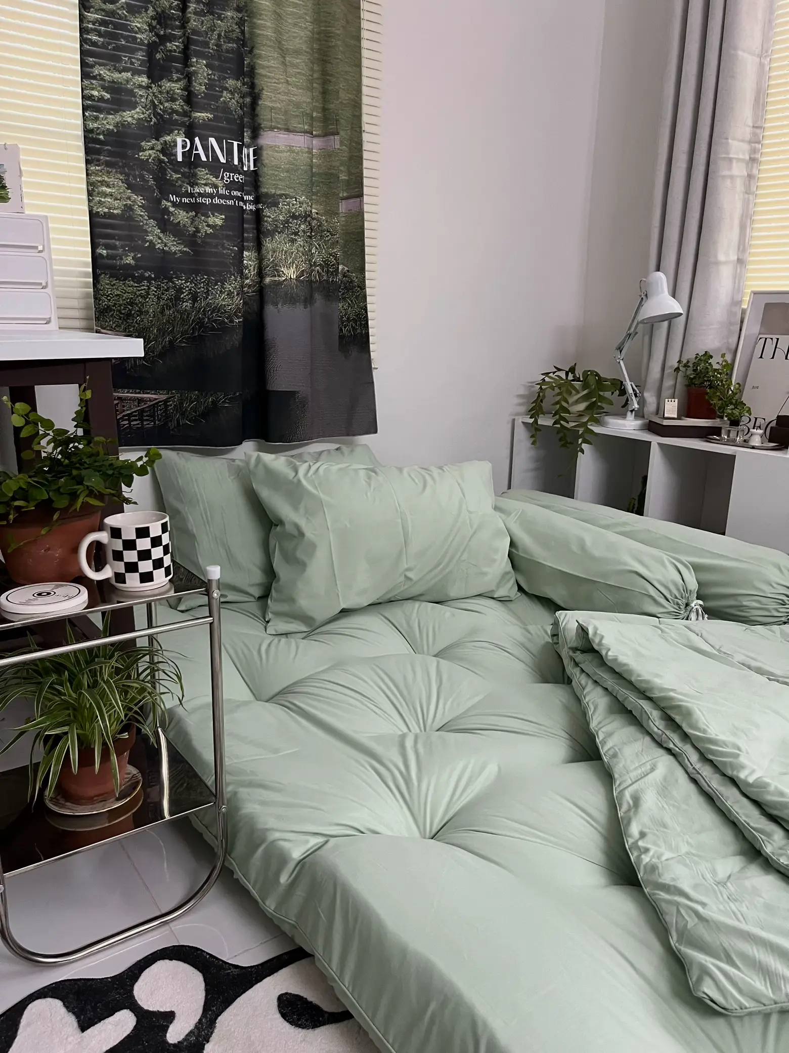 greenterior room แต่งห้องให้เป็นป่า ตามประสาคนสายเขียว | แกลเลอรีที่โพสต์โดย yoonaart | Lemon8