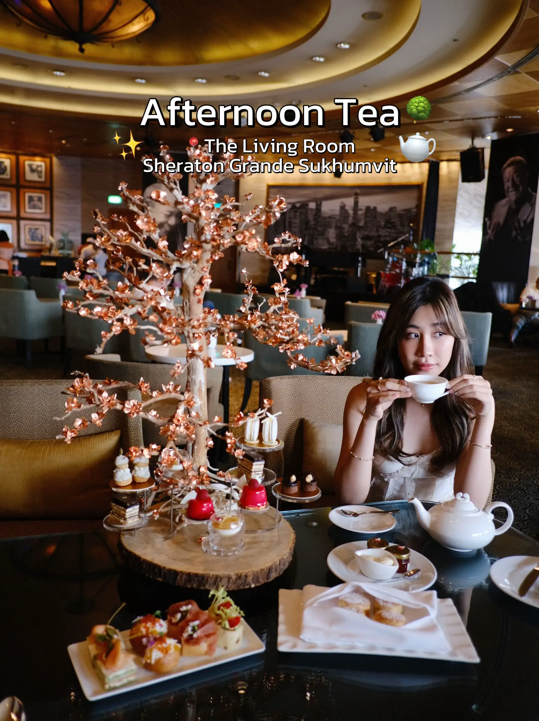 Afternoon Tea @Sheraton Grande Sukhumvit 🫖 | แกลเลอรีที่โพสต์โดย INGINGBLISS | Lemon8