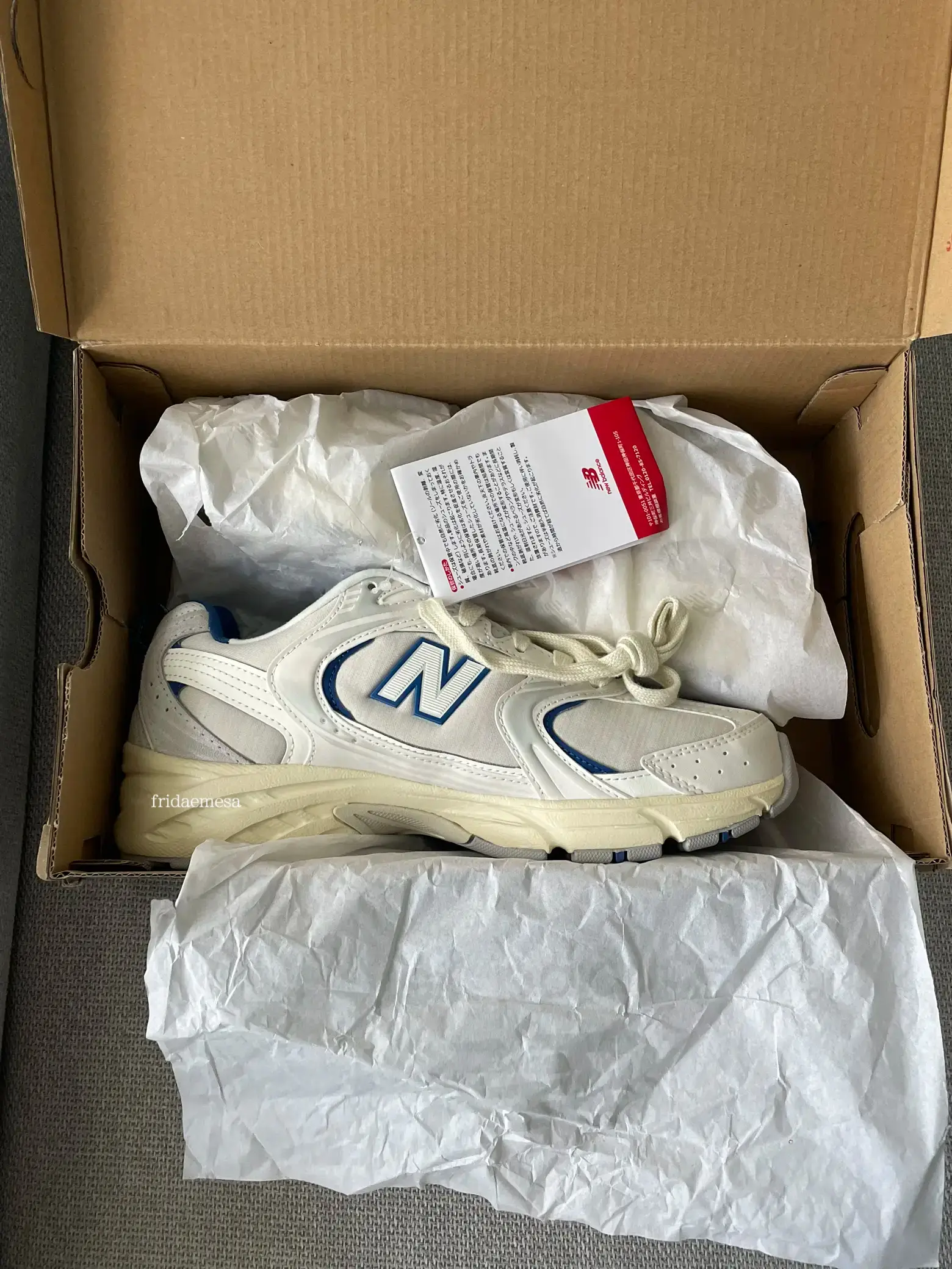 Unbox : NB 530 สี Limited Japan ควรตำไหม! 👟🇯🇵 | แกลเลอรีที่โพสต์โดย fridaemesa | Lemon8