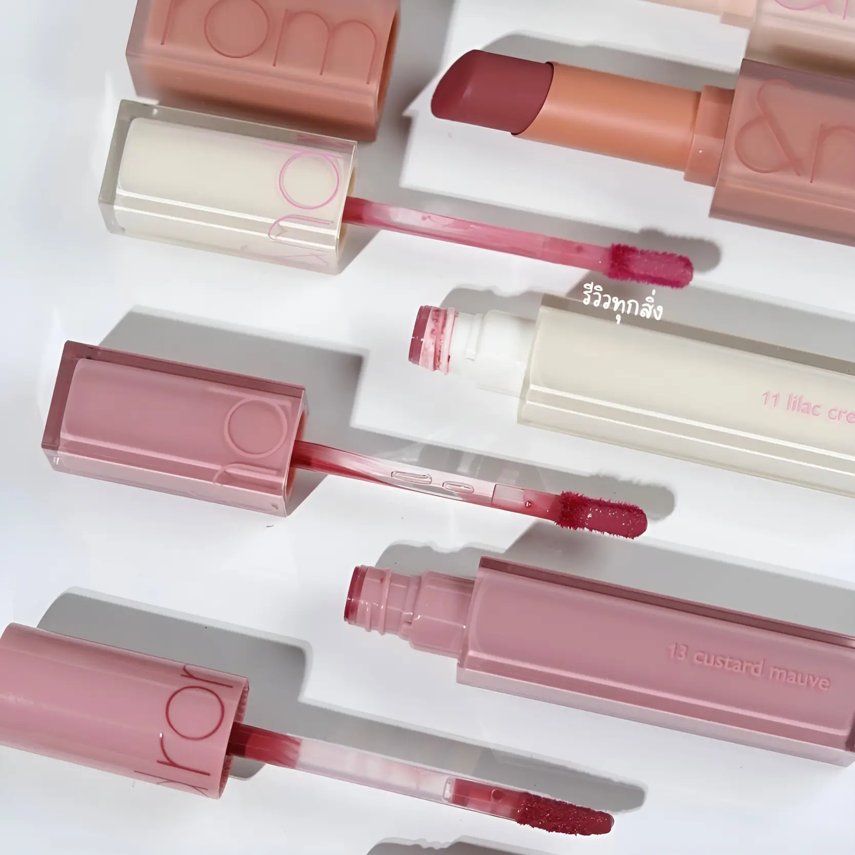 รวมลิป Cool tone จาก rom&nd 💖 | แกลเลอรีที่โพสต์โดย นิวรีวิวทุกสิ่ง | Lemon8
