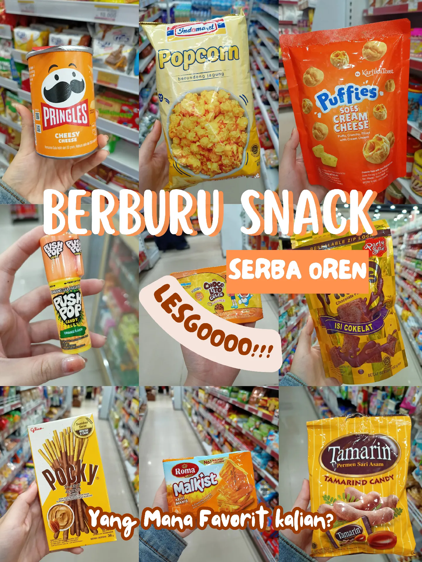 SNACK SERBA OREN? AYO KITA RATING | Gallery posted by LEN | Lemon8