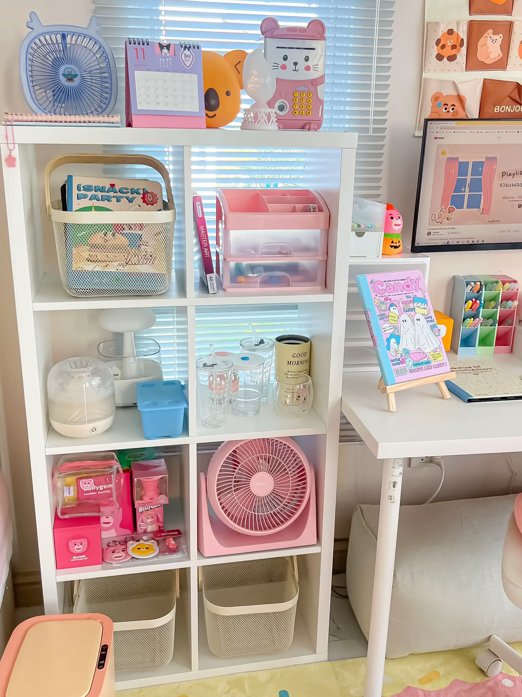 แต่งโต๊ะทำงานด้วยงบหลักหมื่น!! | แกลเลอรีที่โพสต์โดย Pao Pae | Lemon8