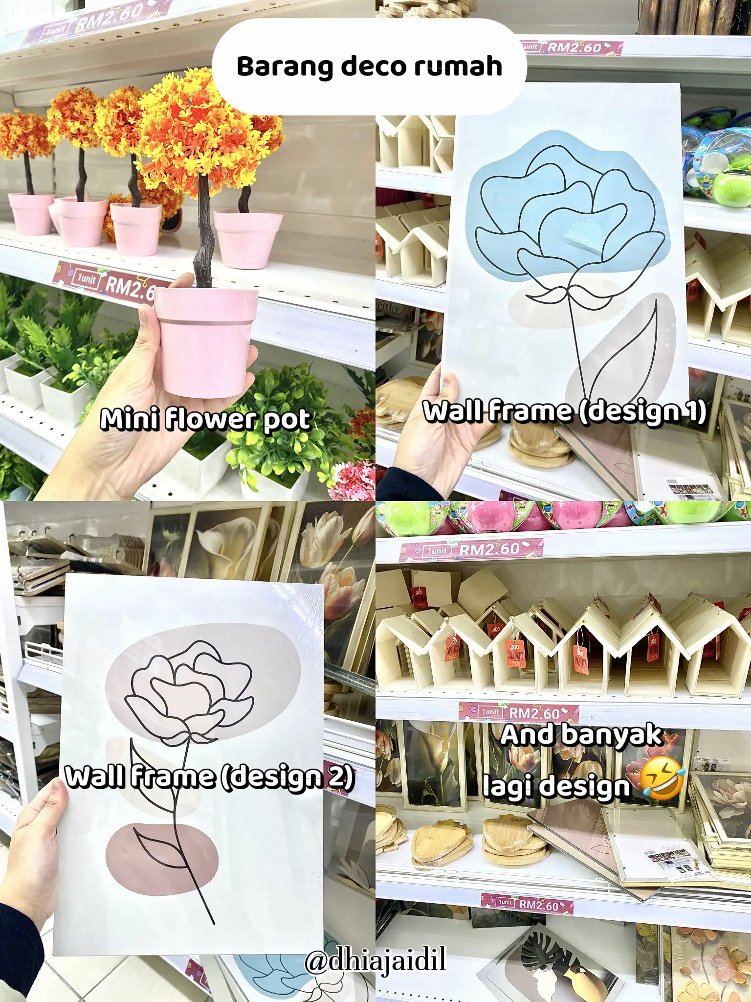 Barang Rumah apa nak beli di eco-shop 🤭 | Galeri disiarkan oleh Dhia ...