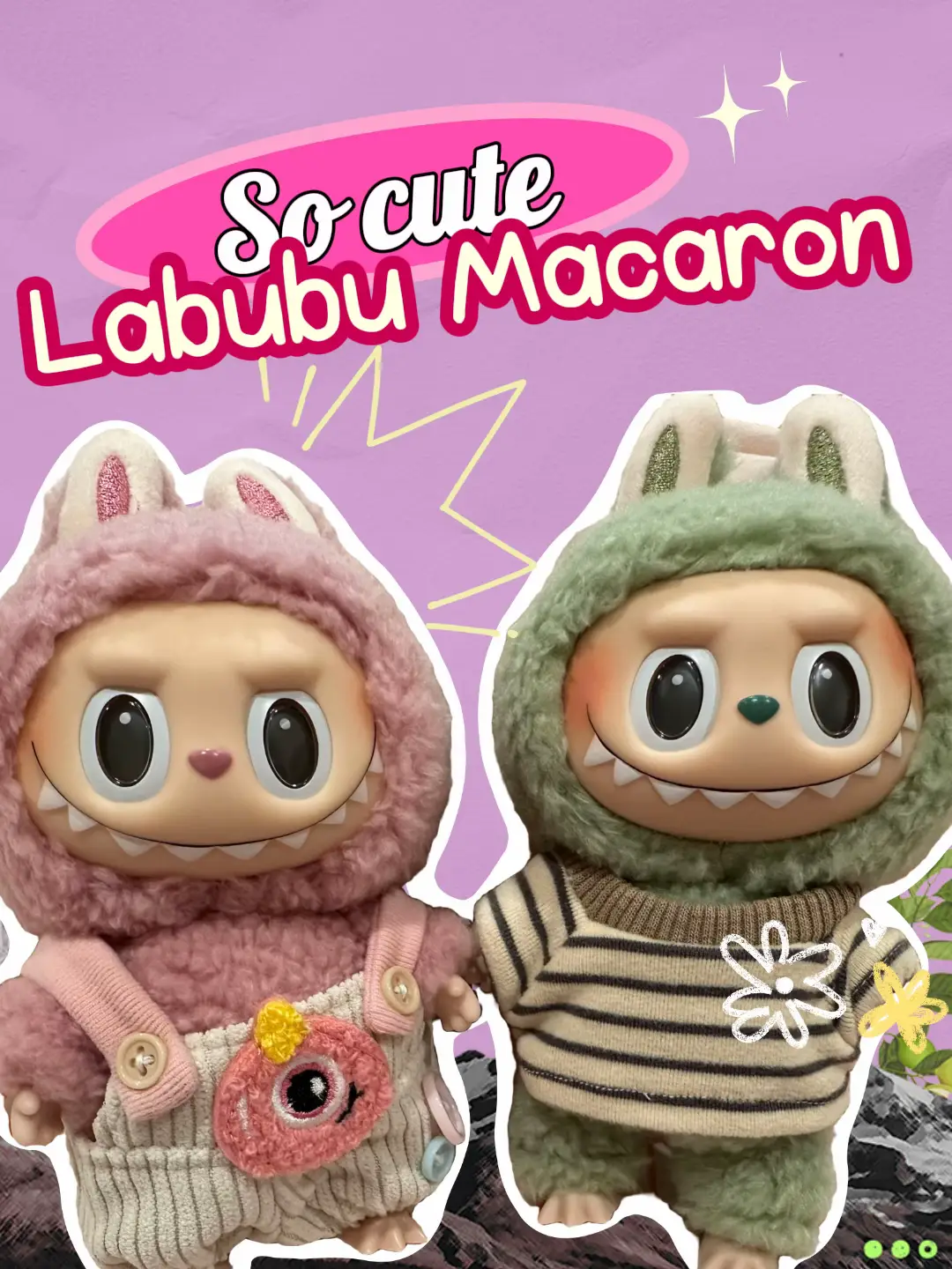 Labubu Macaron | แกลเลอรีที่โพสต์โดย Minekea | Lemon8