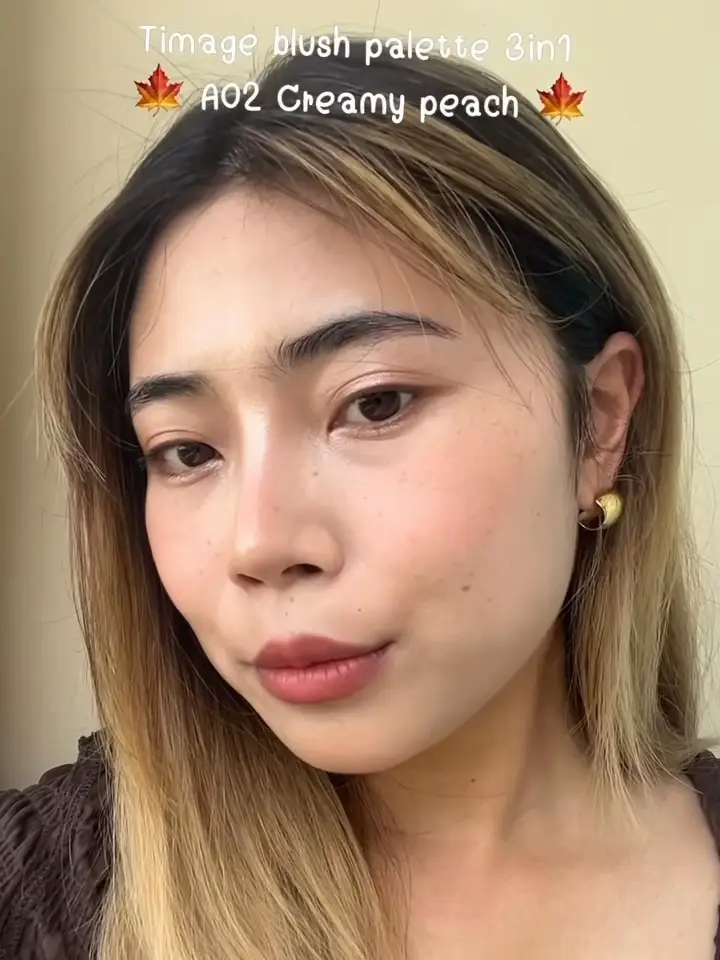 🍁 บรัชออนแบบพี่สาวจีน Timage blush palette 🍁 | วิดีโอที่เผยแพร่โดย ...