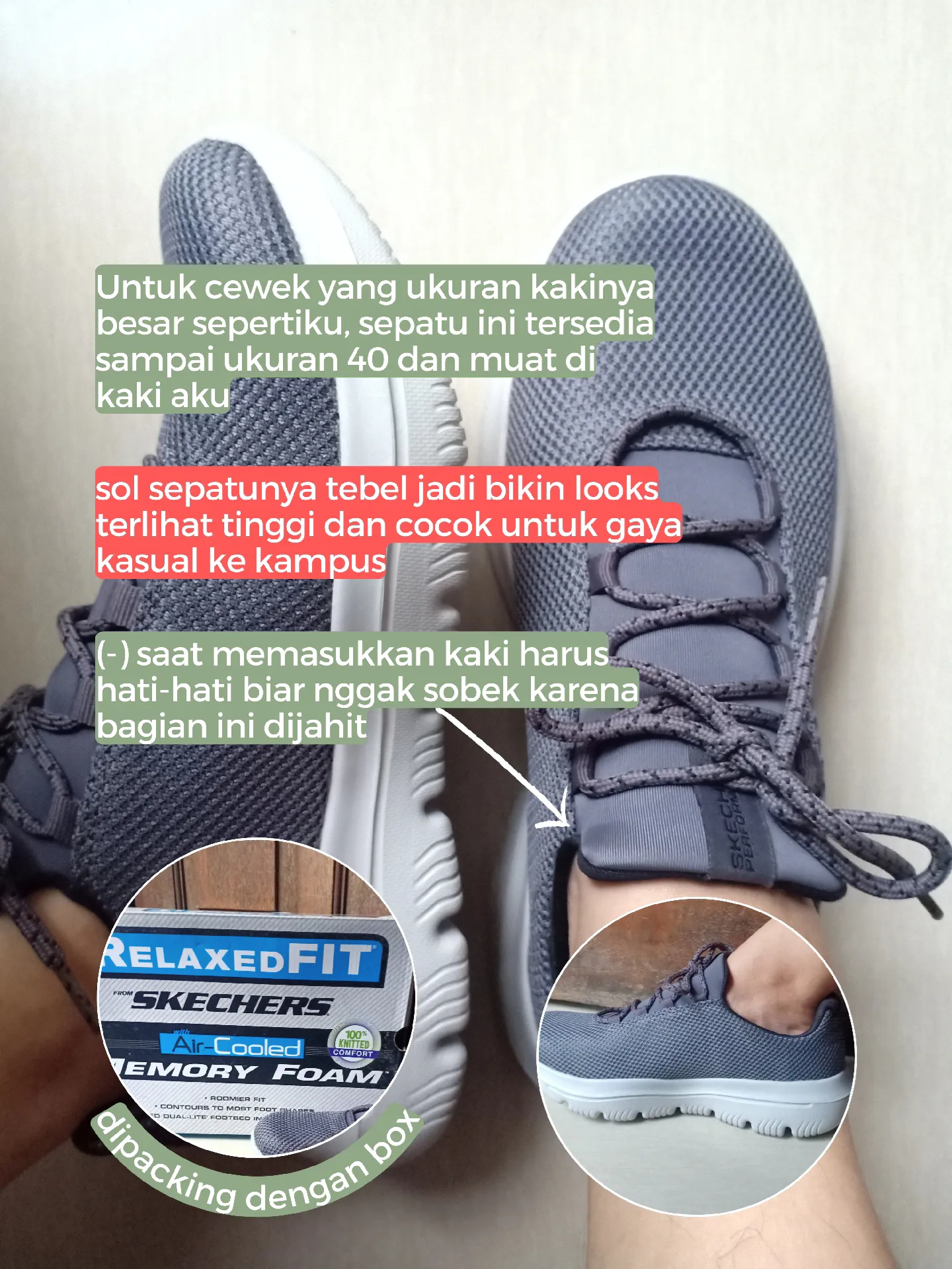 Sepatu Seharga Setengah Juta, Worth It Nggak Sih?🤔 | แกลเลอรีที่โพสต์โดย bynatanat | Lemon8