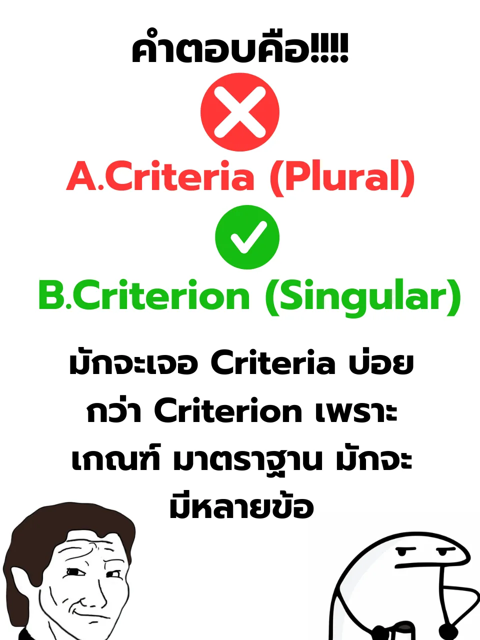 ทายคำศัพท์ ที่คุณจะผิด 100% | แกลเลอรีที่โพสต์โดย EnglishWithPoom | Lemon8