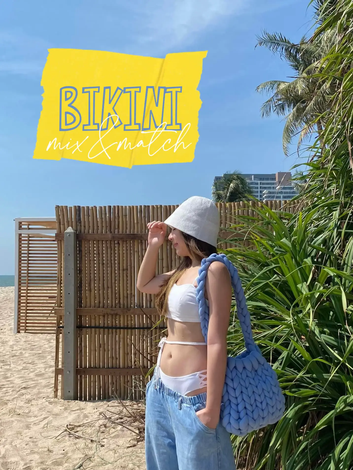 How to ใส่ทูพีช ฉบับคนมีสะโพก+ต้นขาใหญ่ 👙 | แกลเลอรีที่โพสต์โดย Vg.good | Lemon8