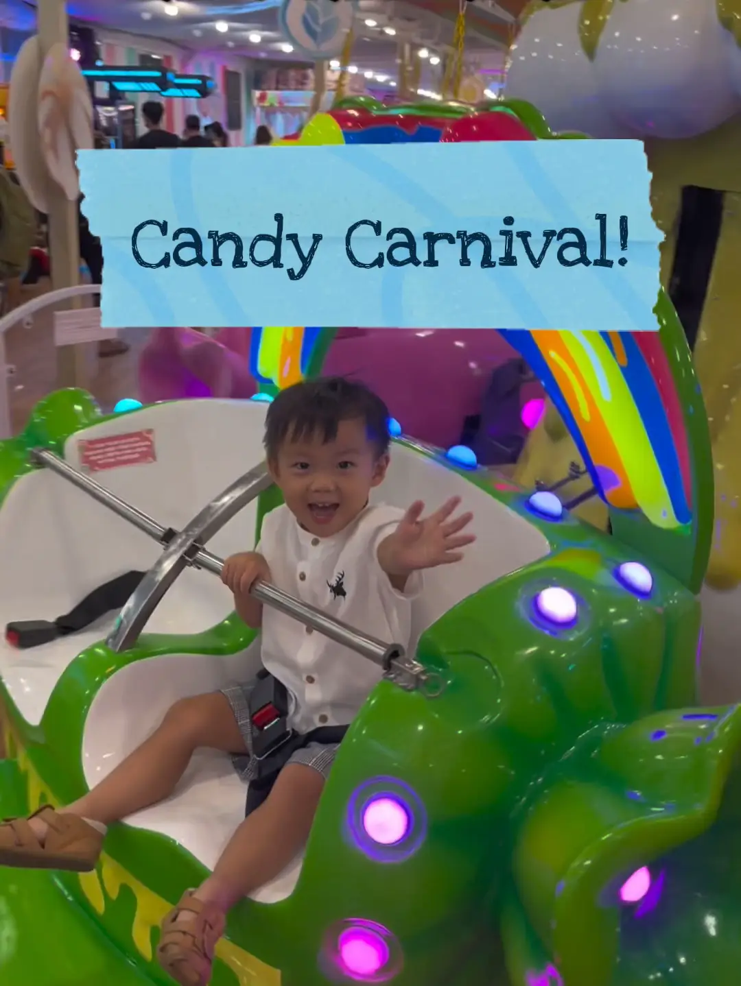 Fun filled Candy Carnival at Changi Airport T3! | Video published by ...