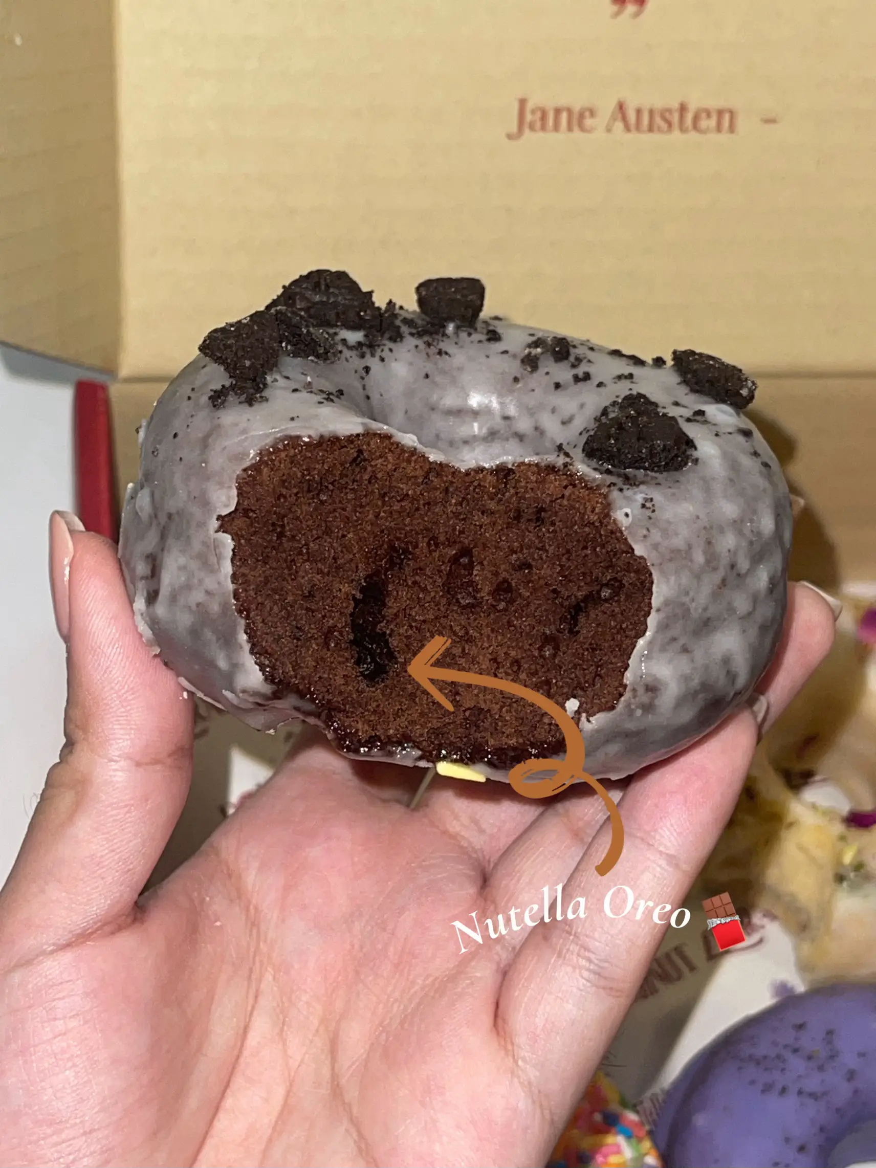Doughnut Library 🍩 โดนัทเนื้อเค้ก เจ้าดังในTiktok | แกลเลอรีที่โพสต์โดย ...