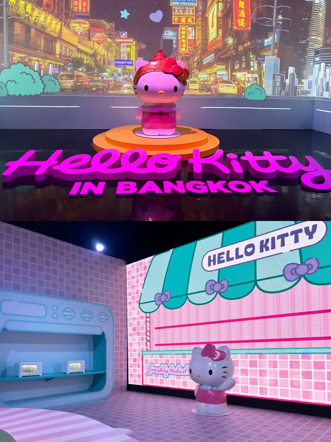 🎀สาวก Sanrio ห้ามพลาด นิทรรศการ Hello Kitty สุดคิ้วท์ | แกลเลอรีที่โพสต์โดย TripTamJai | Lemon8