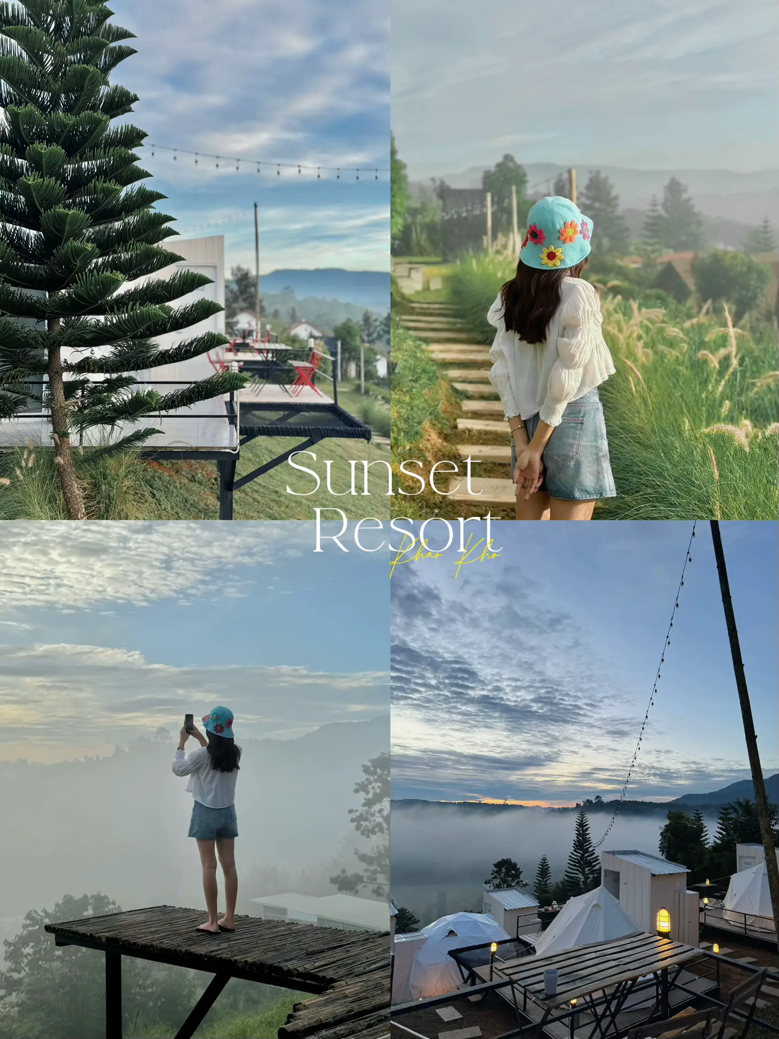 ⛺️🌲เที่ยวเขาค้อกับที่พักสุดฟิน Sunset Resort Khao Kho🫶🏻🌧️ | แกลเลอรีที่โพสต์โดย 𝑚𝑖𝑙𝑑𝑑 ̎ | Lemon8