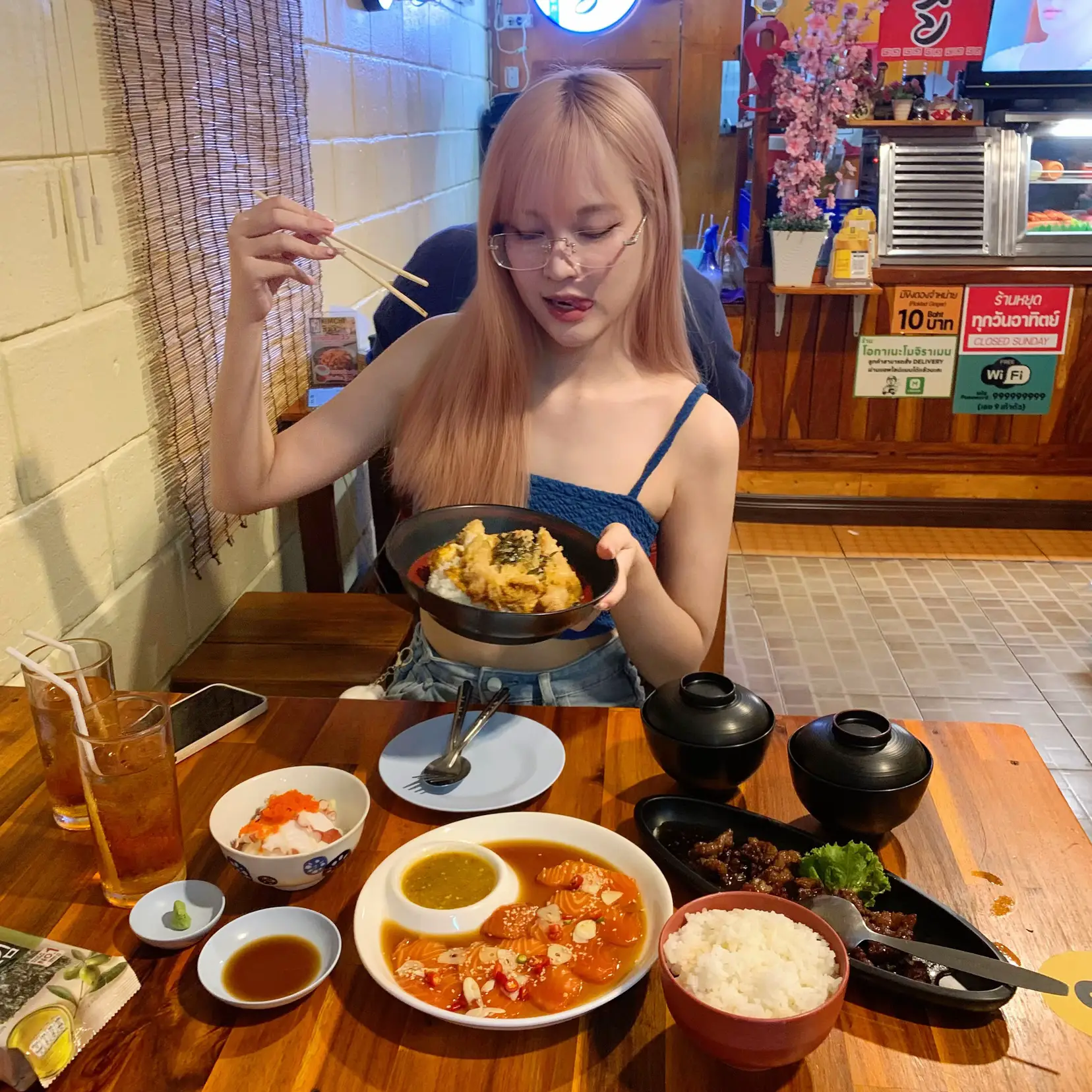 รีวิวอาหารญี่ปุ่น ราคาหลักร้อย ในอุดร | แกลเลอรีที่โพสต์โดย Yoko | Lemon8