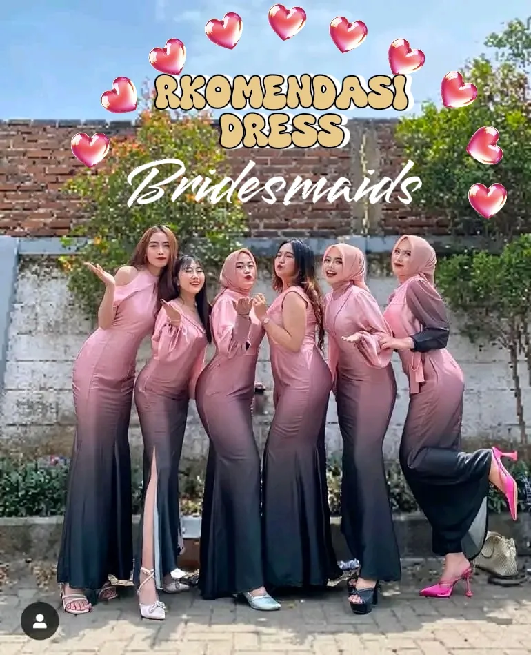 𝐈𝐧𝐬𝐩𝐢𝐫𝐚𝐬𝐢 𝐦𝐨𝐝𝐞𝐥 𝐝𝐫𝐞𝐬𝐬 𝐛𝐫𝐢𝐝𝐞𝐬𝐦𝐚𝐢𝐝𝐬 𝐠𝐫𝐚𝐝𝐚𝐬𝐢 𝐰𝐚𝐫𝐧𝐚 🤍 | Galeri diposting ...