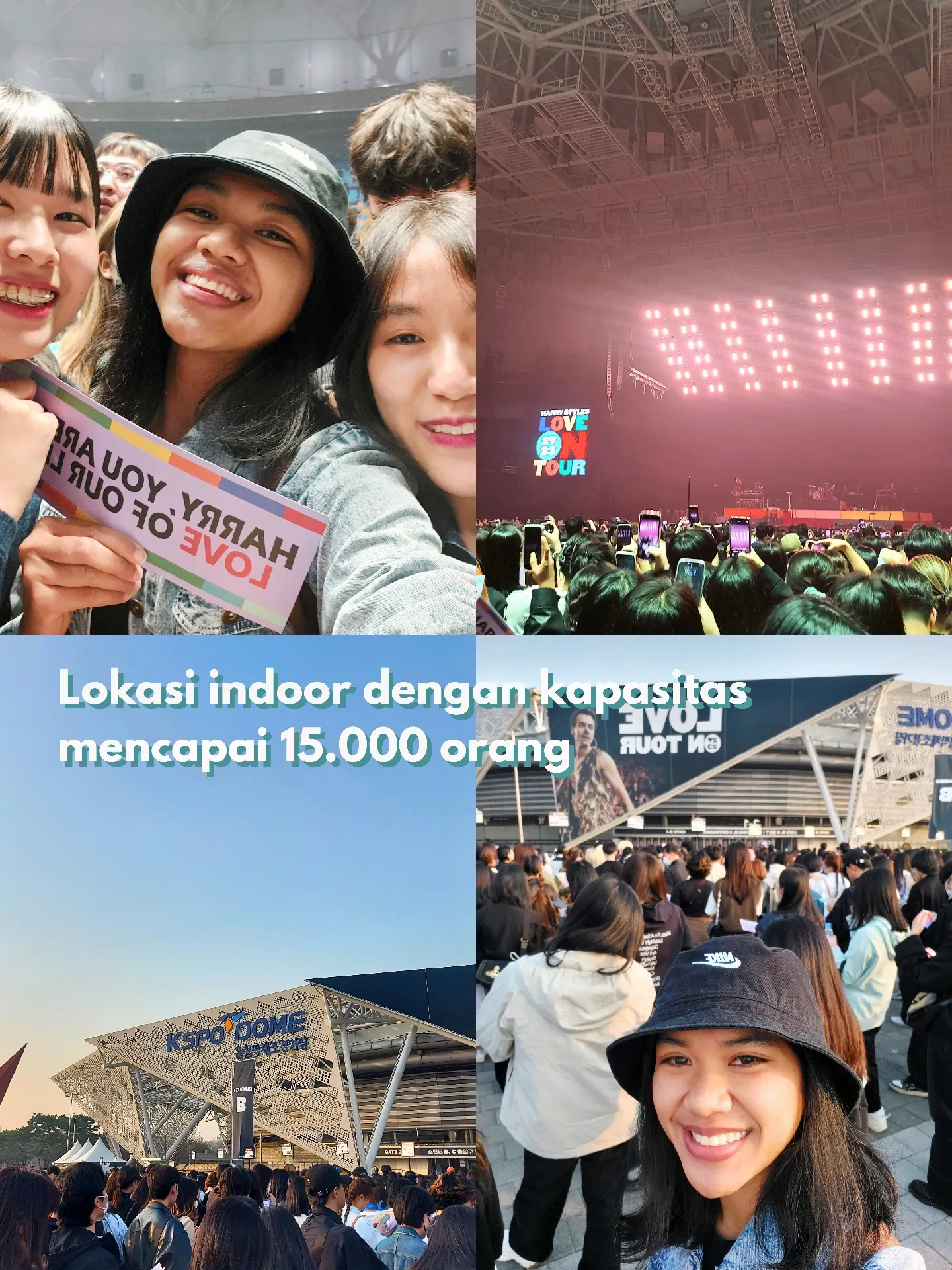 Konser Harry Styles di KSPO DOME 🇰🇷 | แกลเลอรีที่โพสต์โดย Hening Tyas | Lemon8