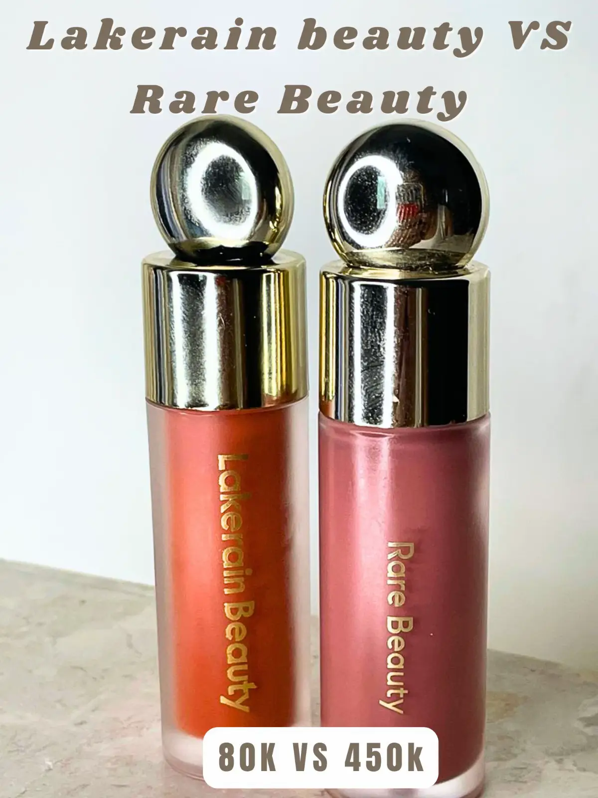 Lakerain Beauty Vs Rare Beauty | Galeri diposting oleh Samirara | Lemon8