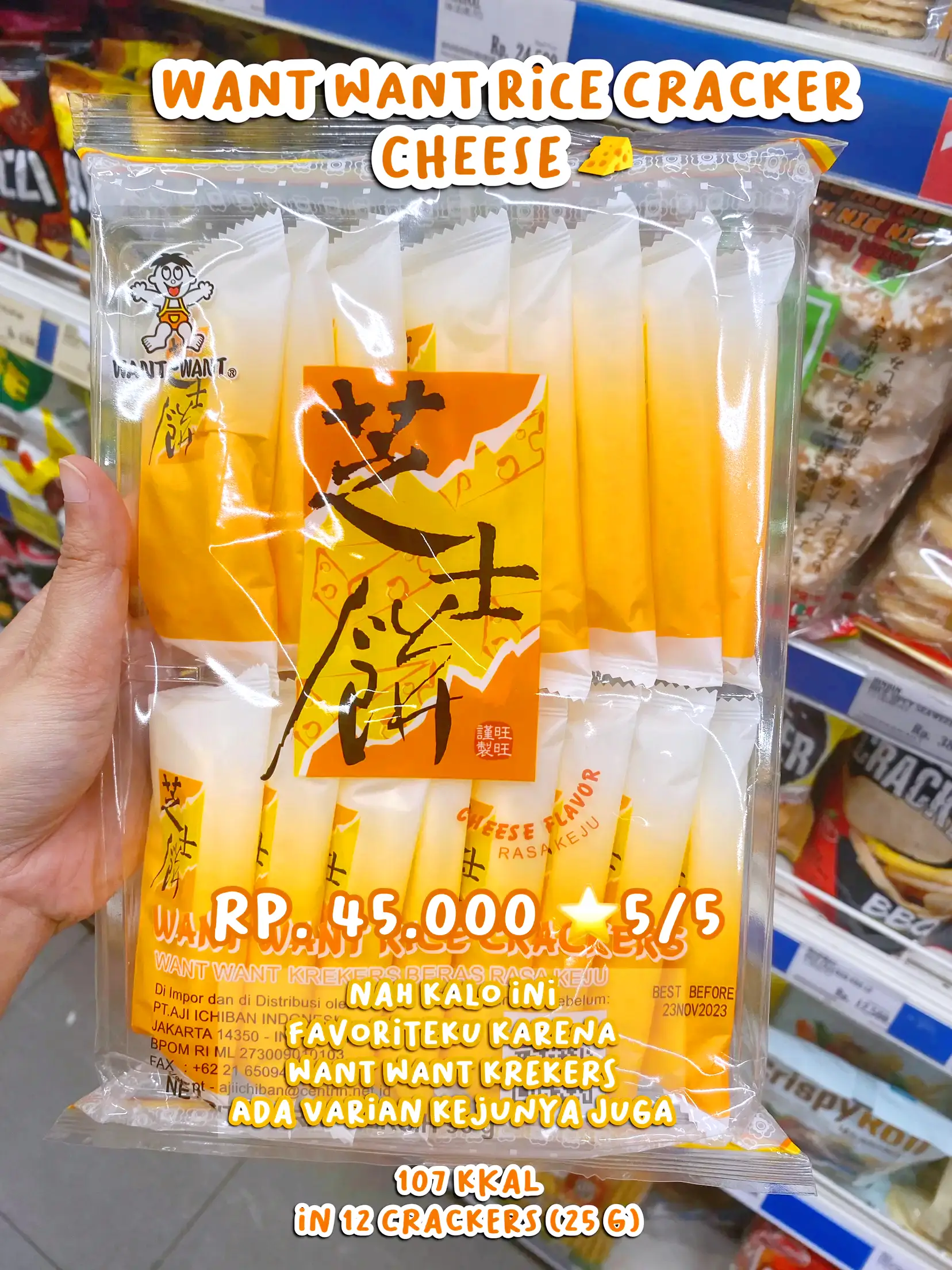 WAJIB COBA RICE CRACKER CEMILAN SEHAT RENDAH LEMAK | Galeri diposting ...