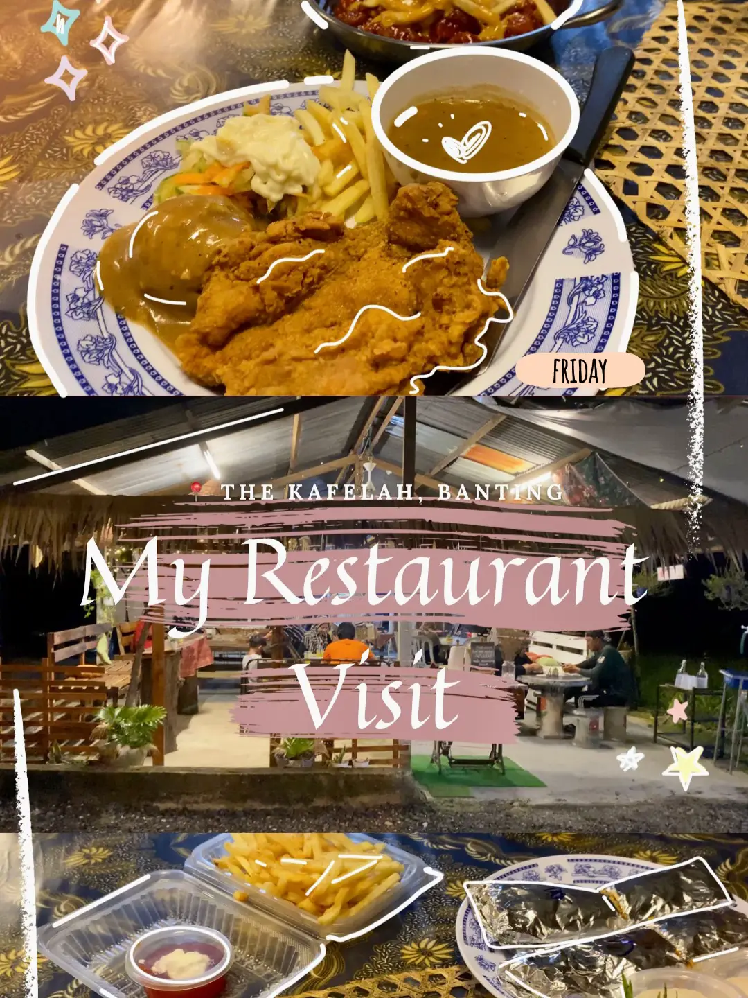 The Restaurant Visit. The Kafelah, Banting ♡ | Video diterbitkan oleh ...