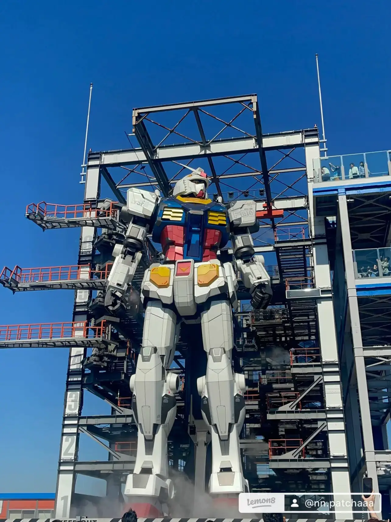 Gundam Factory สาวกกันดั้มห้ามพลาด!!🤩 ชมกันดั้มยักษ์ เดินได้ | แกลเลอรี ...