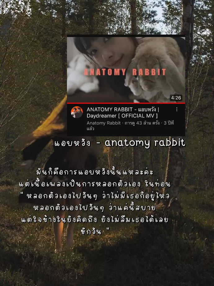 5 เพลงสำหรับคนอยาก...ร้องไห้ 🥹 | แกลเลอรีที่โพสต์โดย story_scene | Lemon8