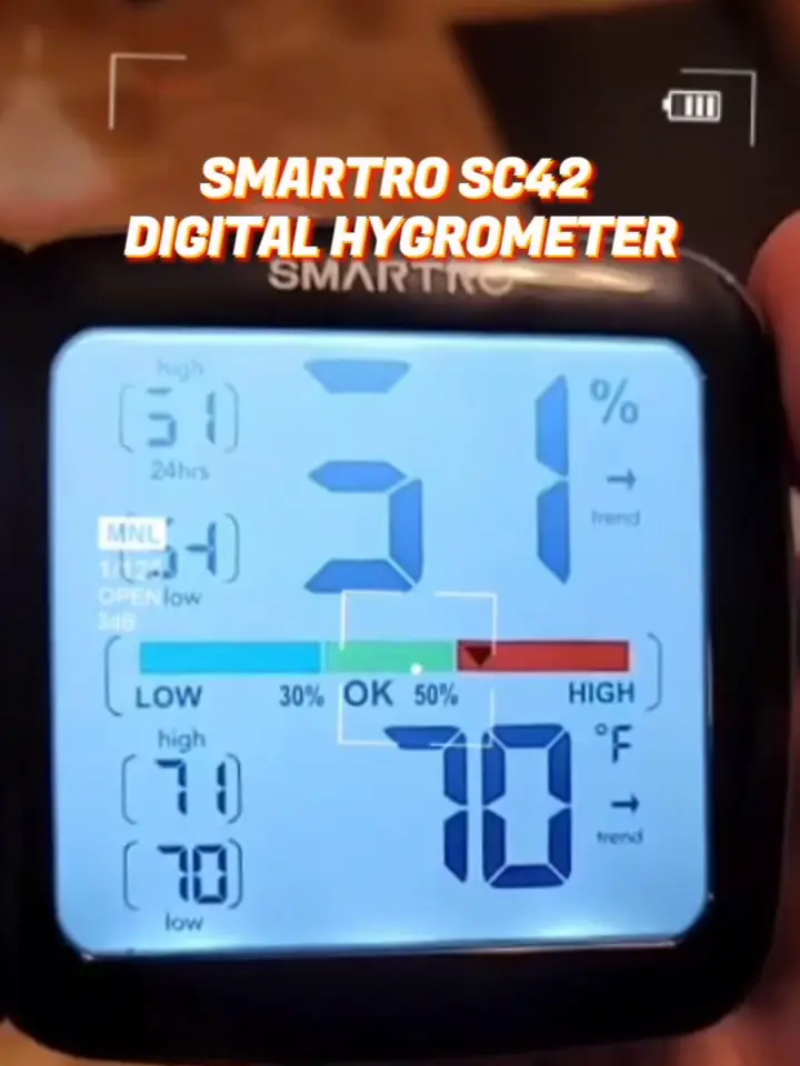 SMARTRO SC42 DIGITAL HYGROMETER | Video dipublikasikan oleh SimpleStore | Lemon8