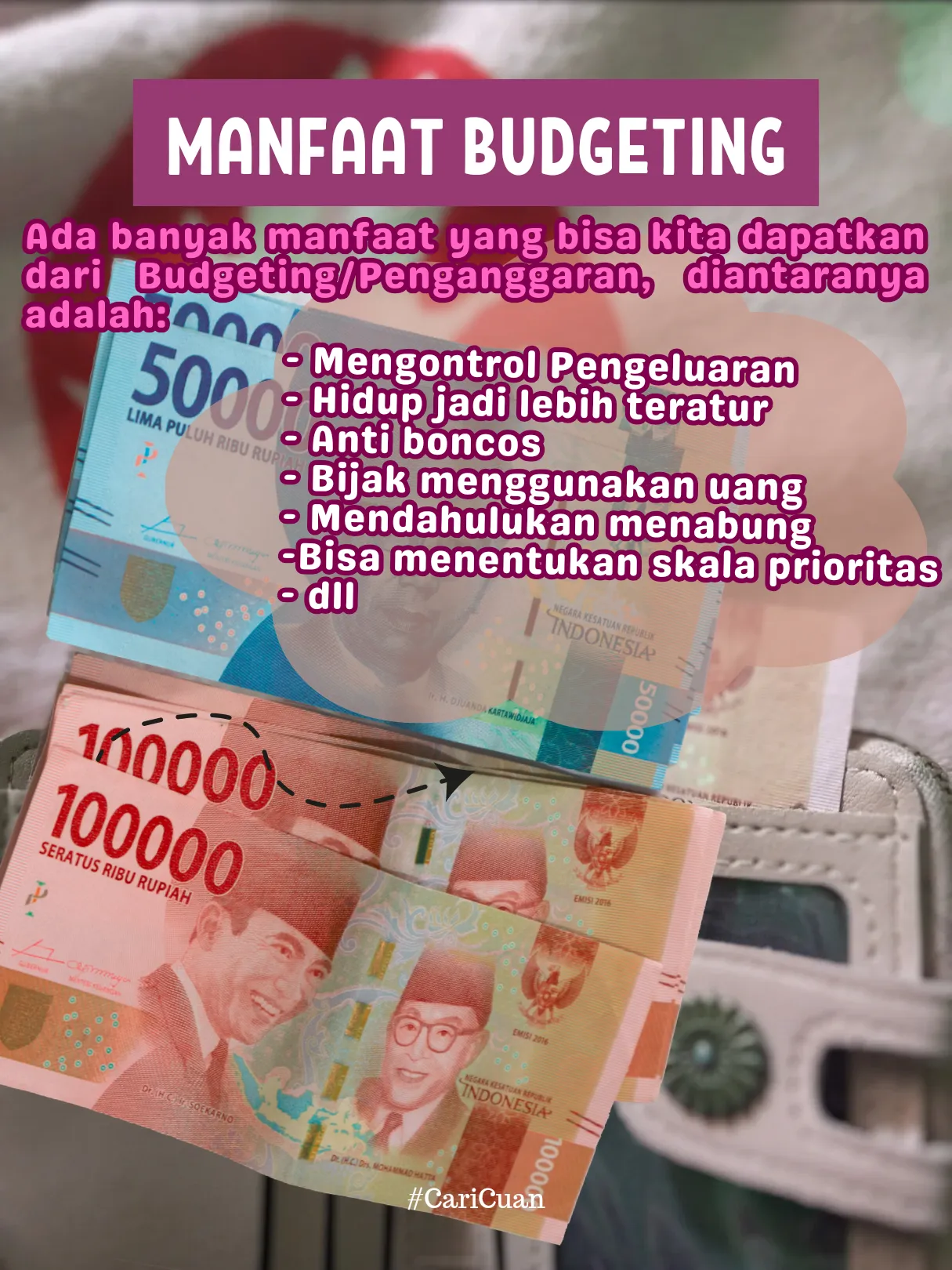 Aku stop budgeting | Galeri diposting oleh Nanad | Lemon8