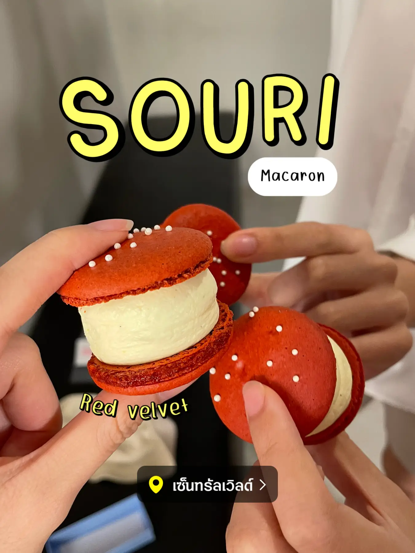 Souri Macaron อร่อยมากก💫 ️ | แกลเลอรีที่โพสต์โดย ernyanass | Lemon8