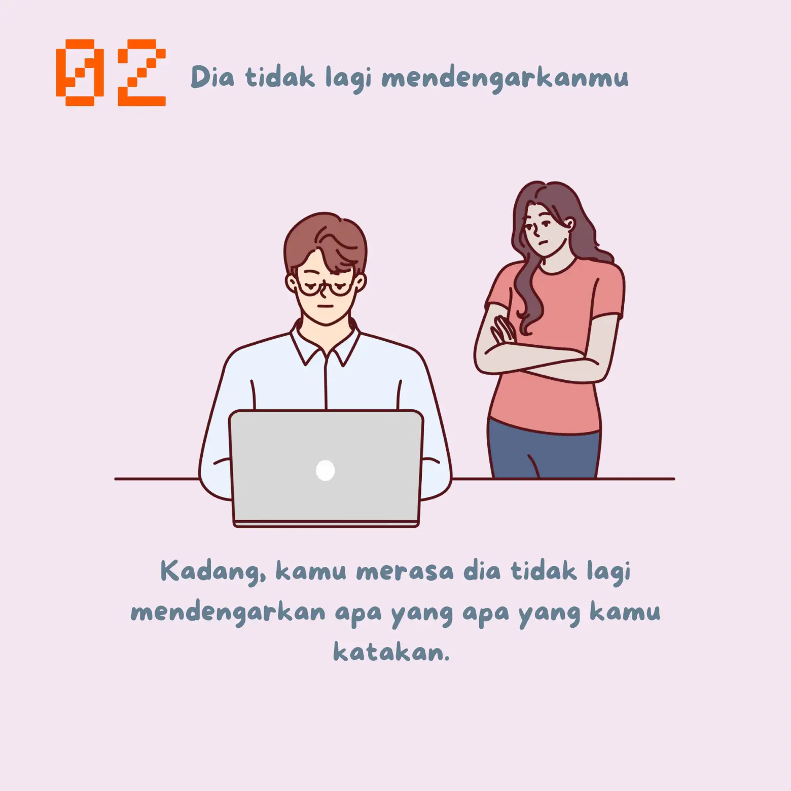 4 Tanda Kamu Gak Penting Amat Buat Dia | Galeri diposting oleh Prunus's ...