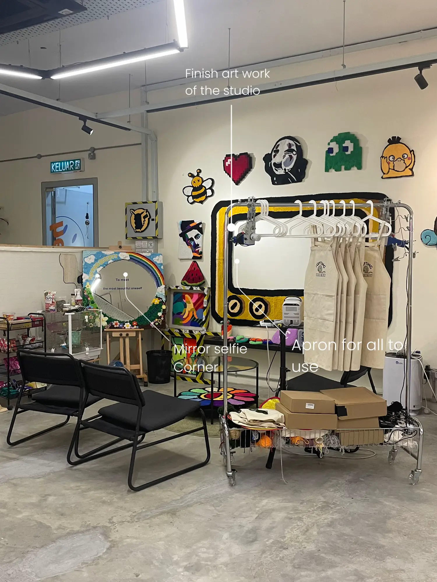 Tufting in KL, date ideas | Gallery posted by Mx | Lemon8