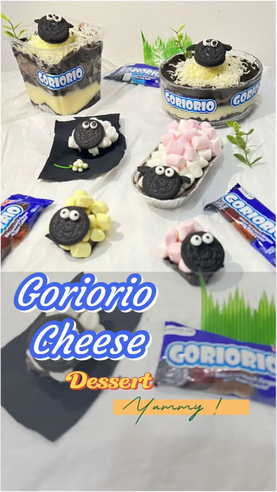 GORIORIO OREO CHEESE DESSERT , COBAIN NIKMATNYA🧁 | วิดีโอที่เผยแพร่โดย ...