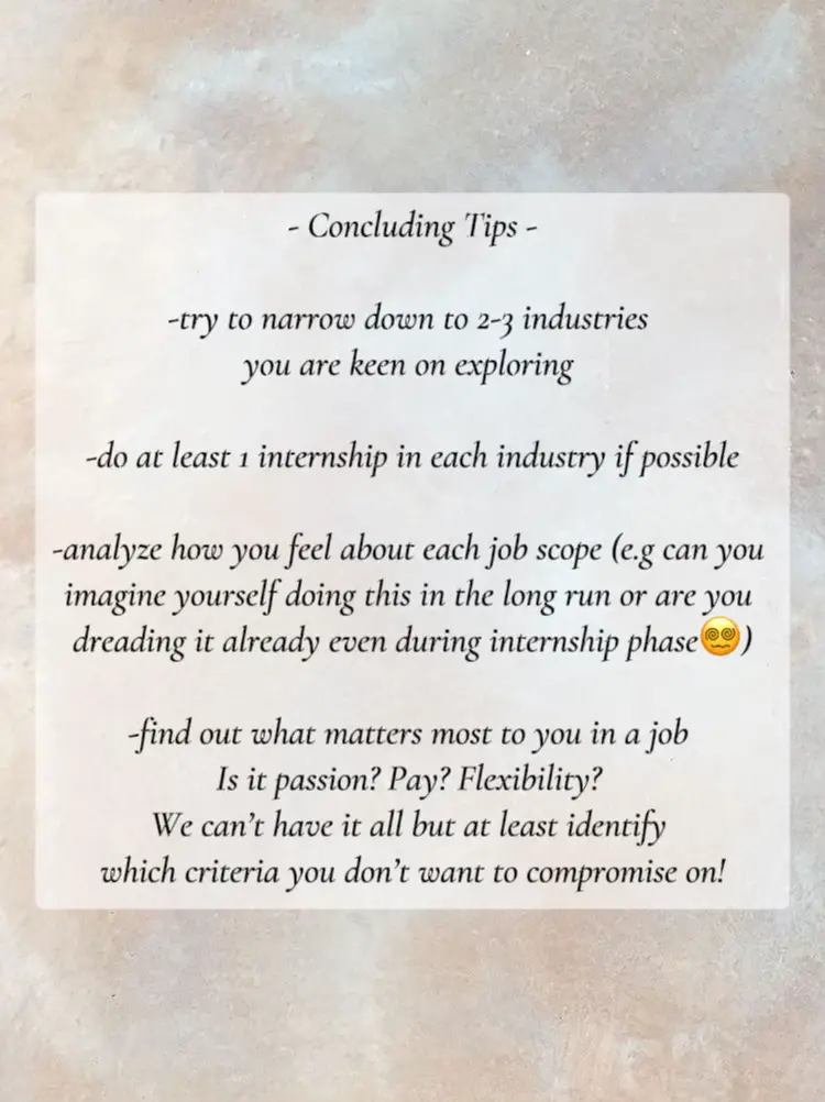 Career Talk: How I Decided That My Job Suits Me! | Gallery posted by ...