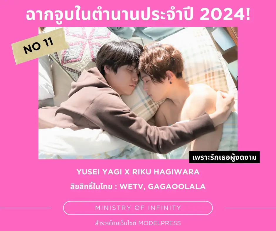 ละคร BL/GL ญี่ปุ่น : ฉากจูบในตำนาน ประจำปี 2024 | แกลเลอรีที่โพสต์โดย Mini’ INFINITY | Lemon8