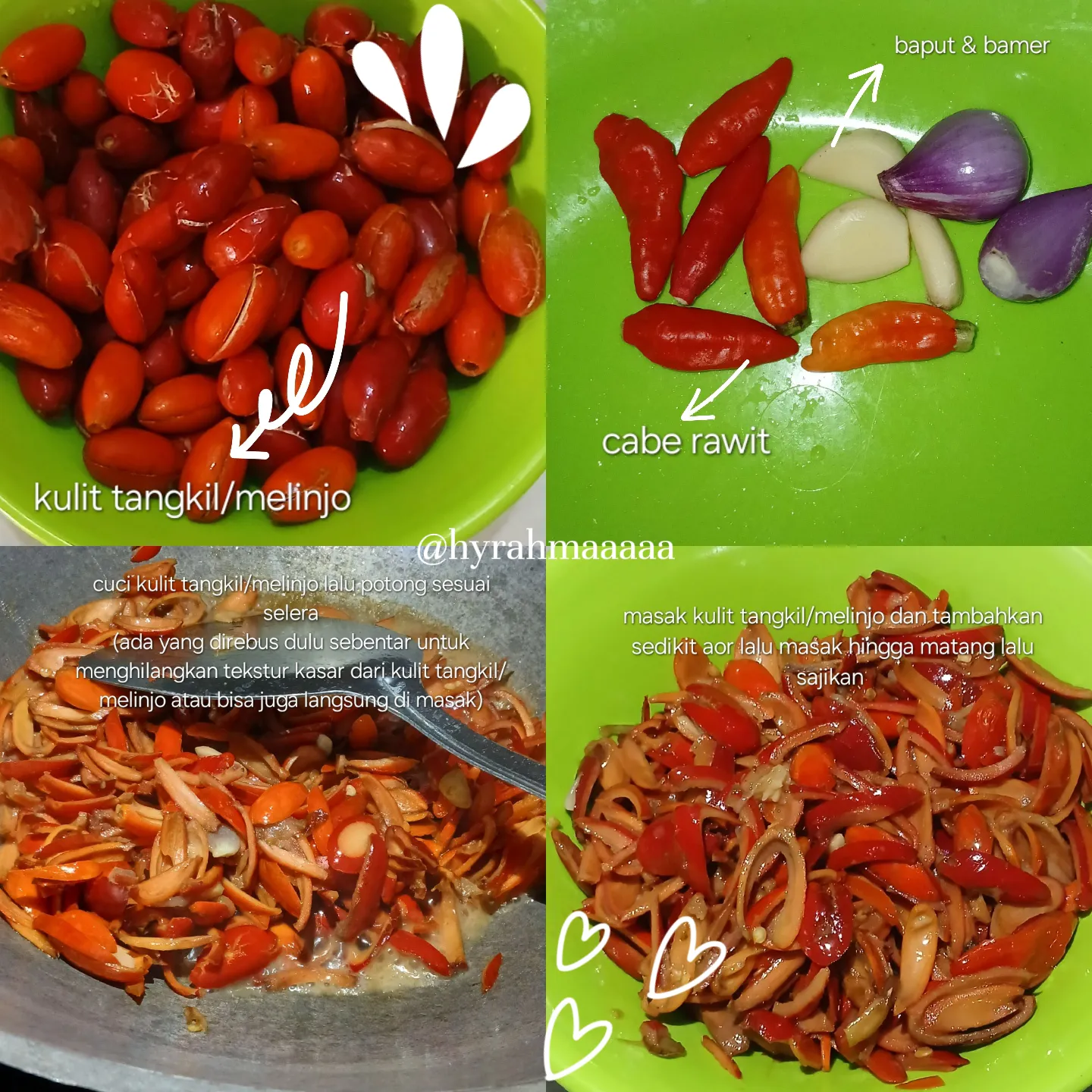 sayur kulit tangkil/melinjo emang enak 🤔??? | Galeri diposting oleh ...