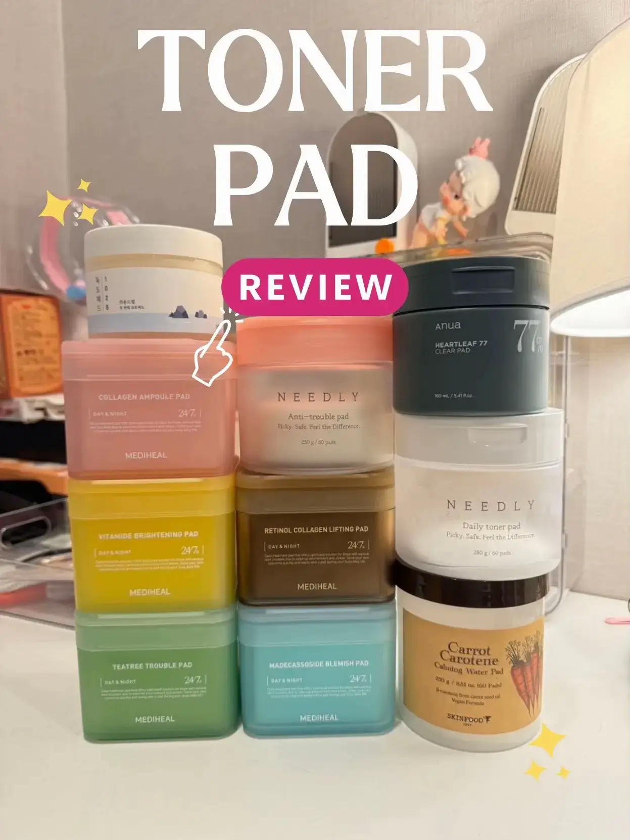 Toner Pad 🤍🩵 ที่รักกก | แกลเลอรีที่โพสต์โดย Jeena MJ | Lemon8