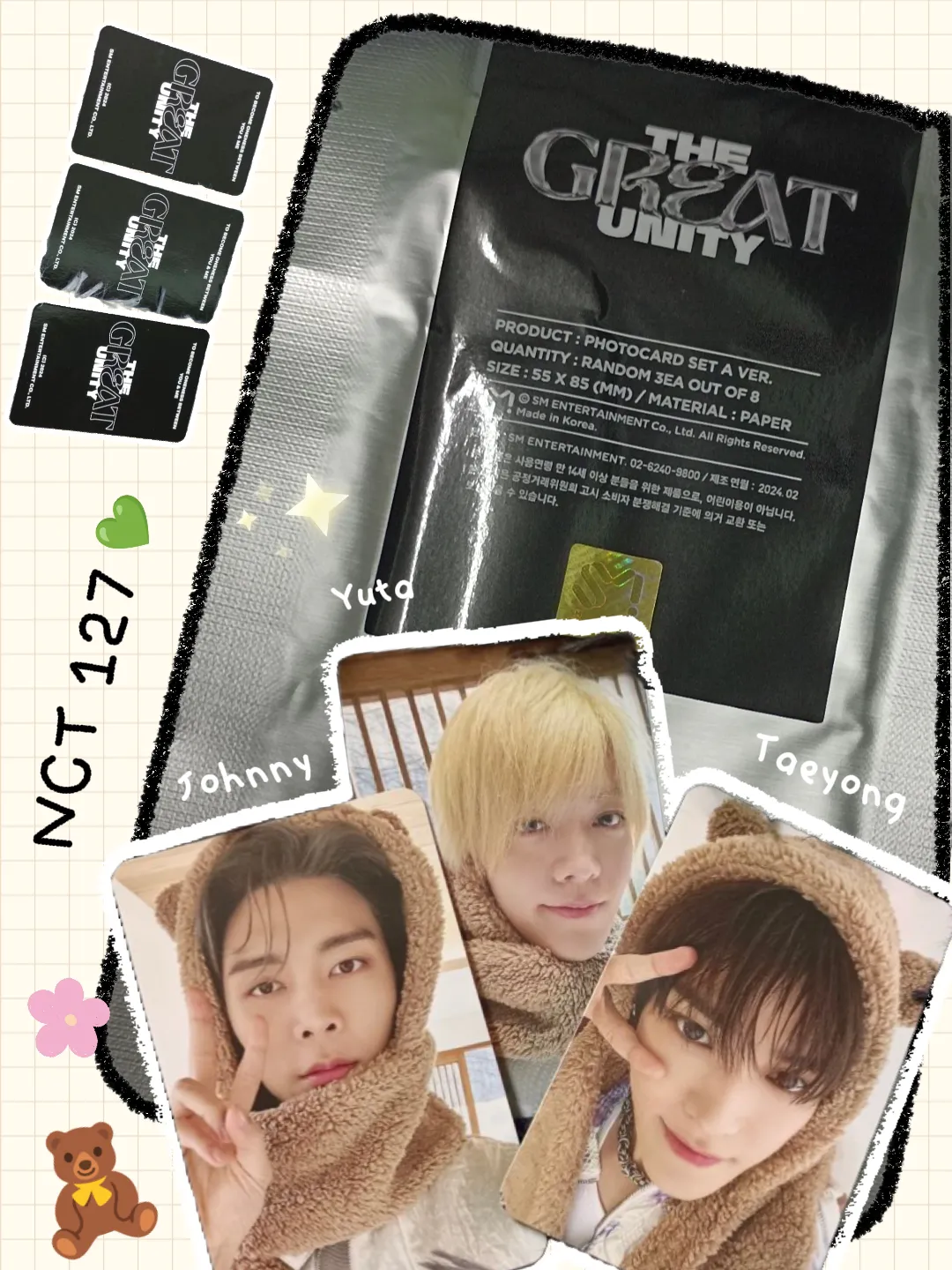 สุ่มๆการ์ด NCT 127 กัน!! | แกลเลอรีที่โพสต์โดย ซีซ่าร์สลัดผัก | Lemon8