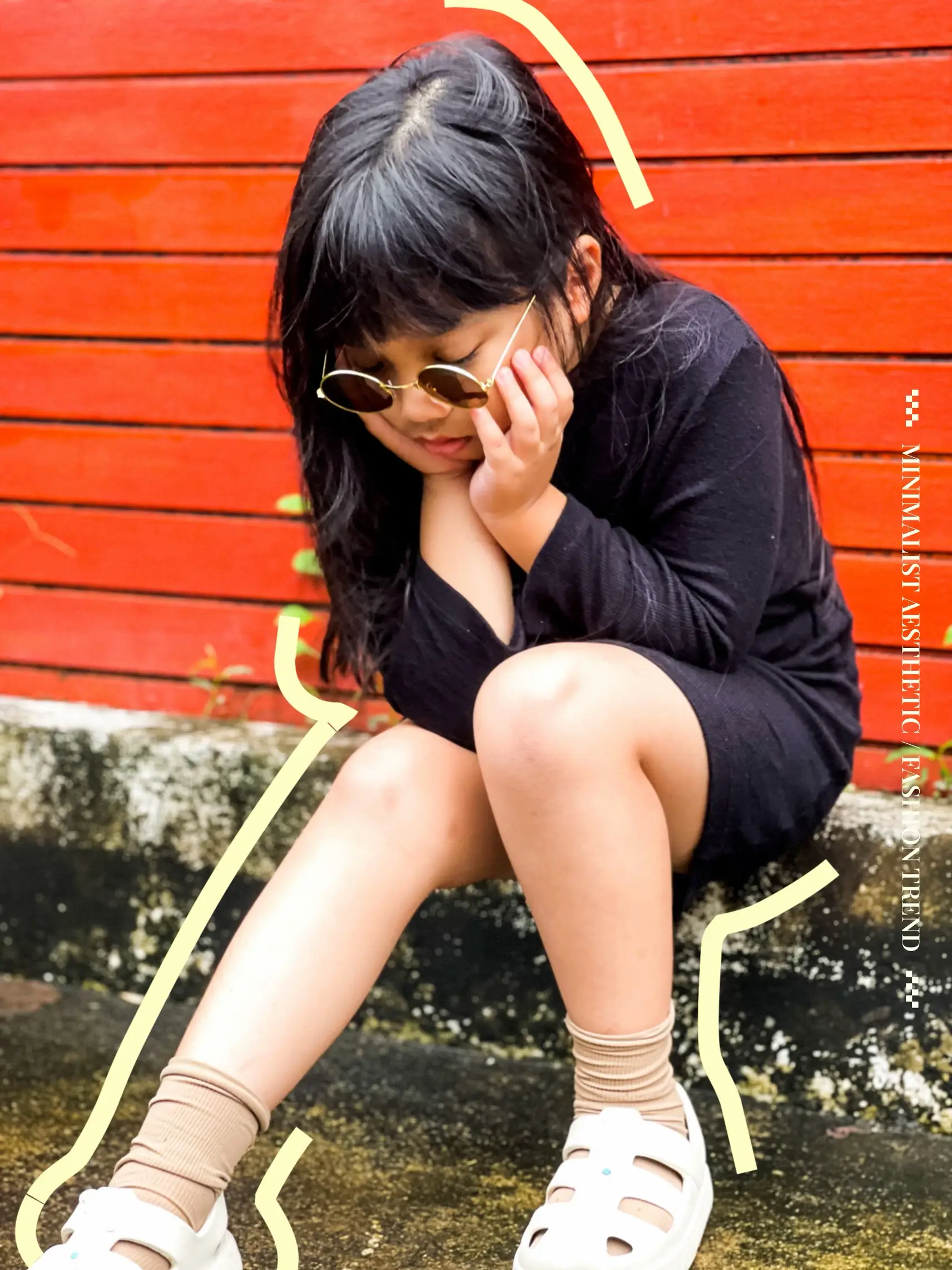 Cozy dress, black-red tone | Gallery posted by Msdear Mee | Lemon8