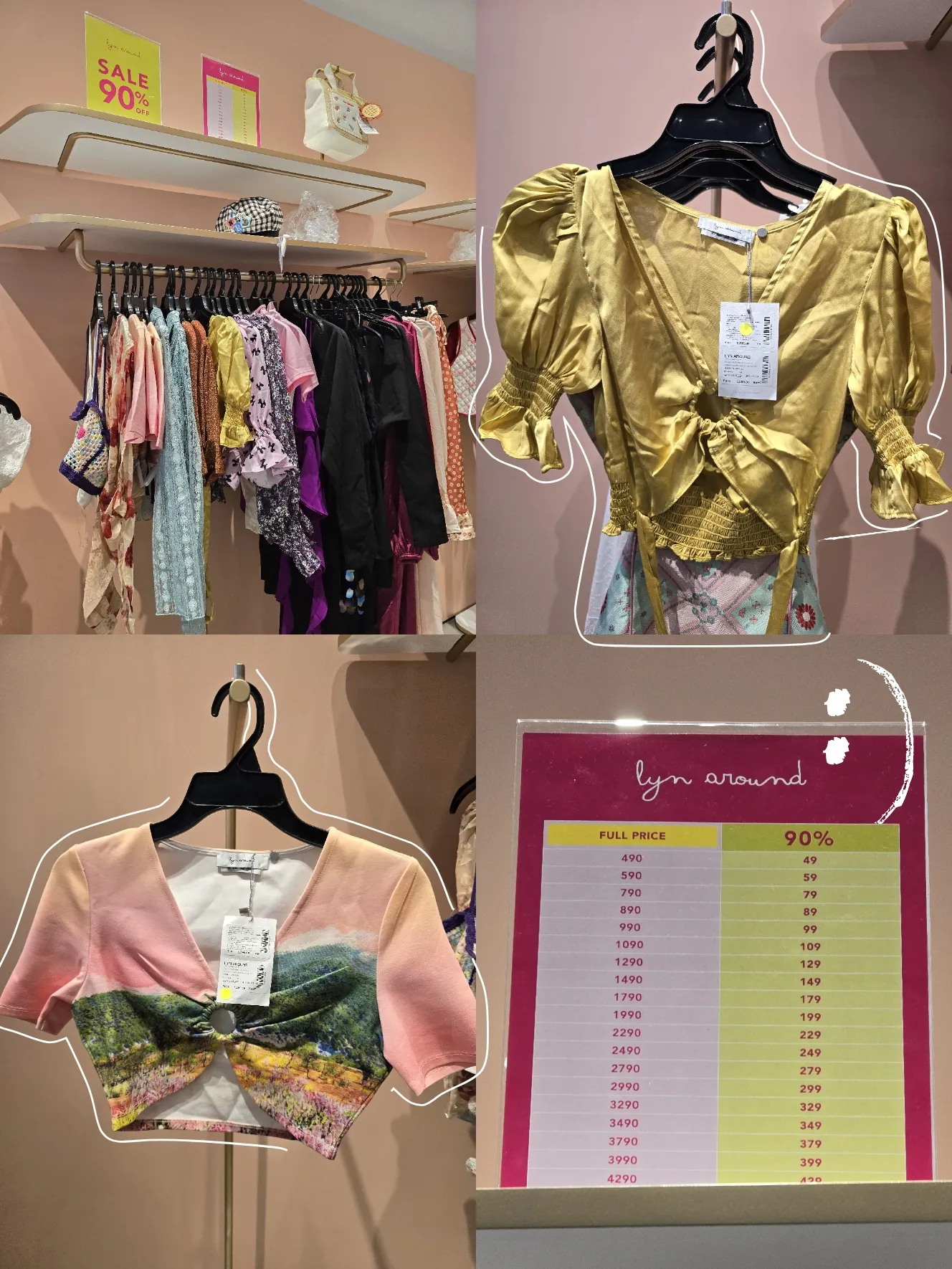 lyn around sale up to 90% | แกลเลอรีที่โพสต์โดย Pointo Poi | Lemon8