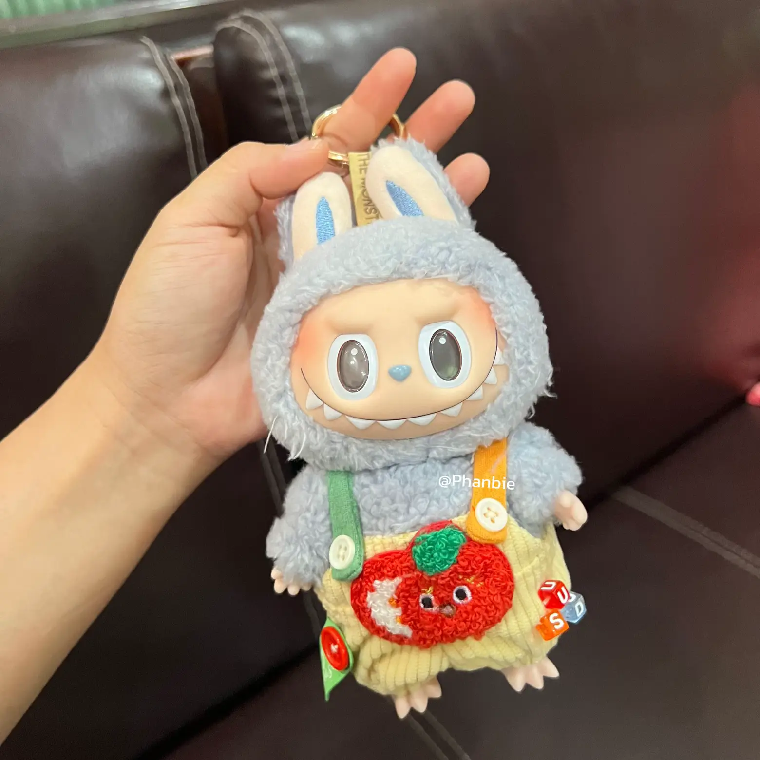 🍎น้อง Labubu ตัวแรก ได้สีฟ้า🥰 🍊 | แกลเลอรีที่โพสต์โดย ParnChaNee | Lemon8