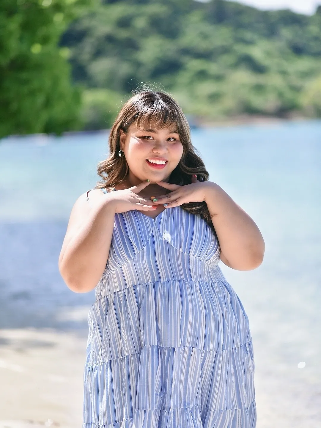 beach look🏝️ สาวพลัสไซส์ | แกลเลอรีที่โพสต์โดย PB girl | Lemon8