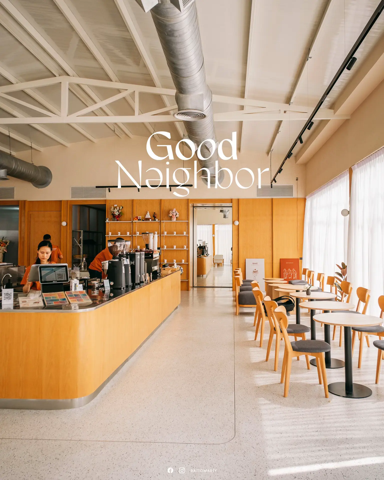 Good Neighbor Coffee CafeがMahachai Samut Zoneに再オープンしました。 | Rattomarty が ...
