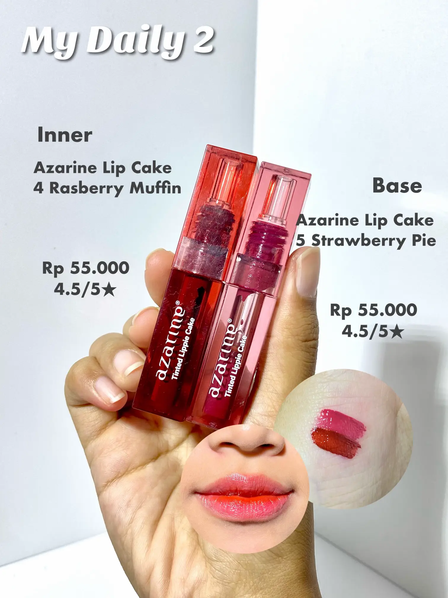 Rekomendasi Ombre Lips untuk Daily | Galeri diposting oleh b.ina93 | Lemon8