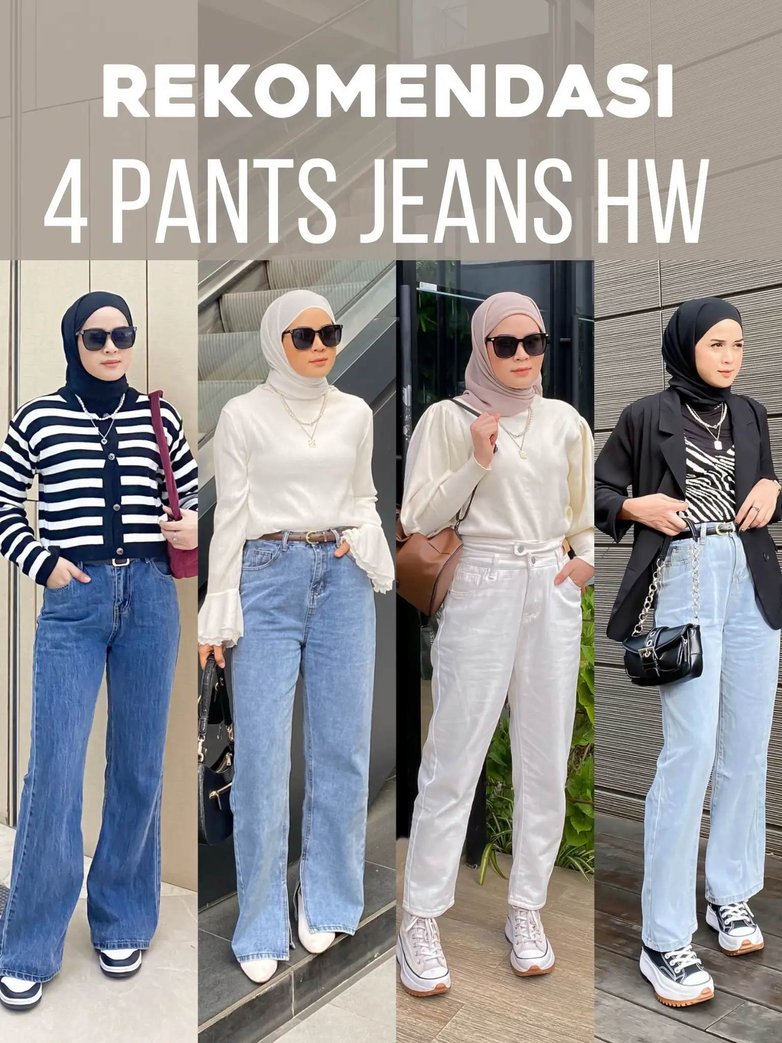 4 REKOMENDASI JEANS HW | Galeri diposting oleh Vitacu | Lemon8