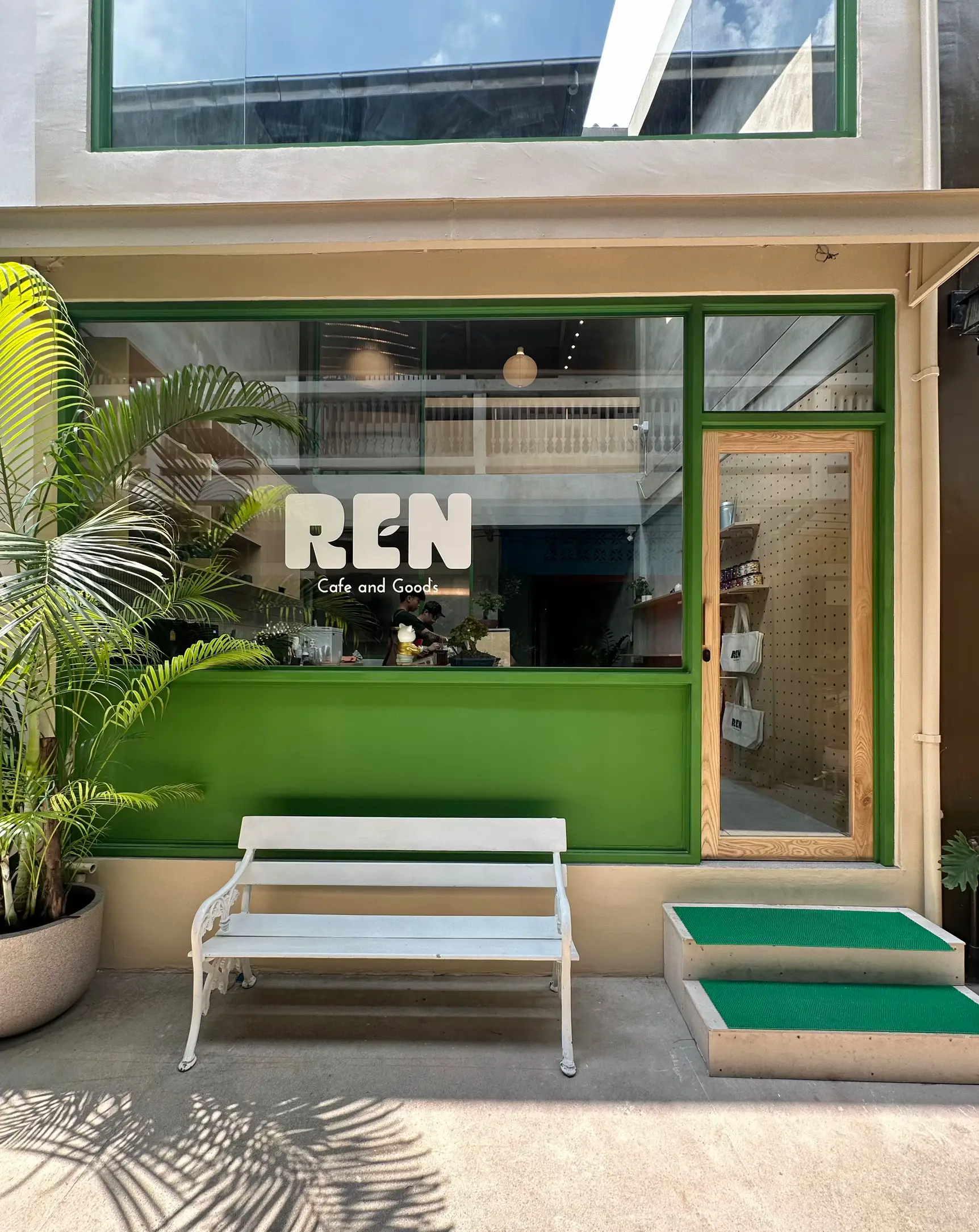REN Cafe and Goods 🌿🪴คาเฟ่สำหรับคนเลิฟชาเขียวย่านเจริญกรุง | แกลเลอรี ...