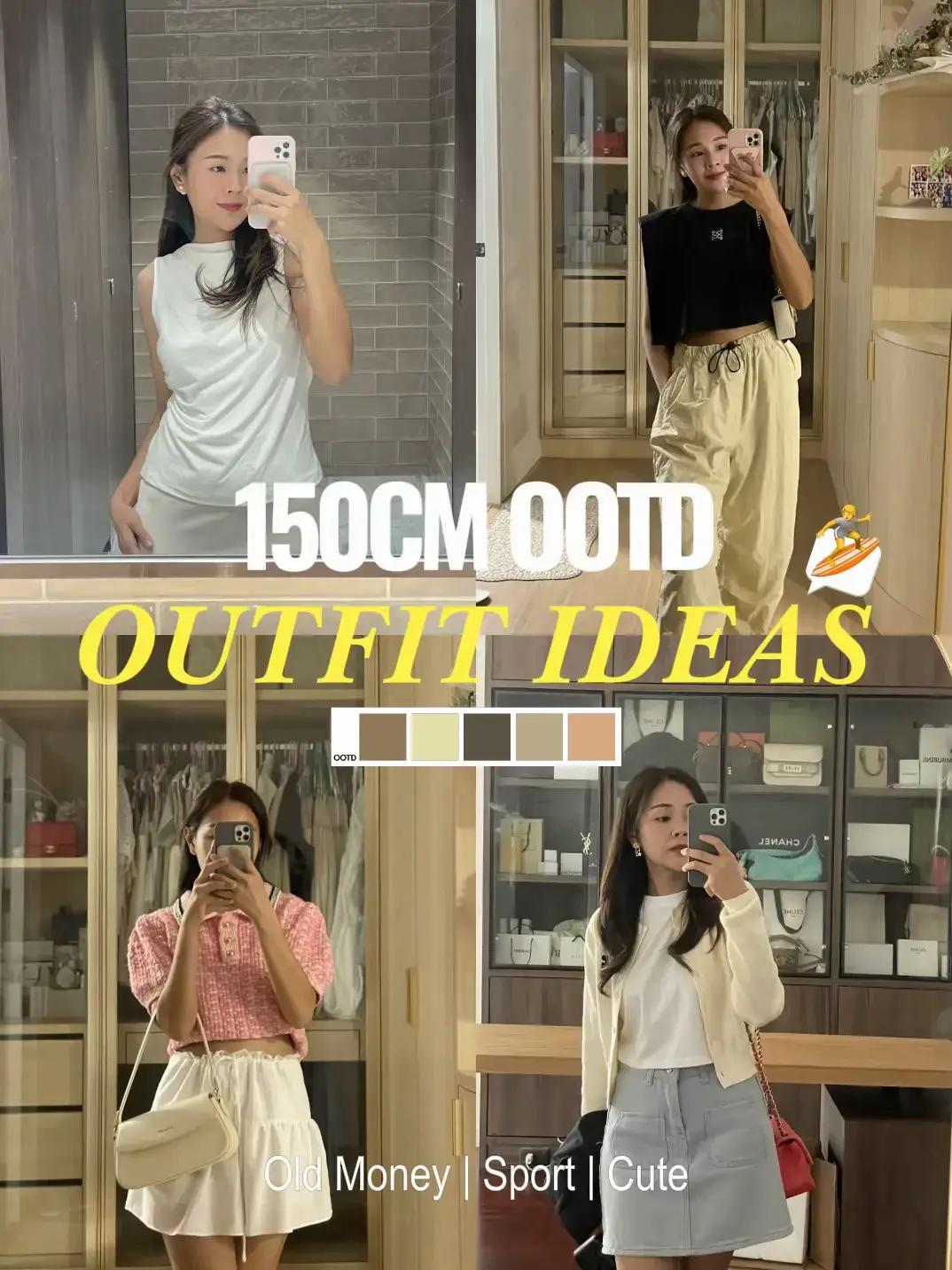 150CM OOTD | อัพเดท Office Outfits 4 ลุค | แกลเลอรีที่โพสต์โดย LaMeow💖👀 | Lemon8
