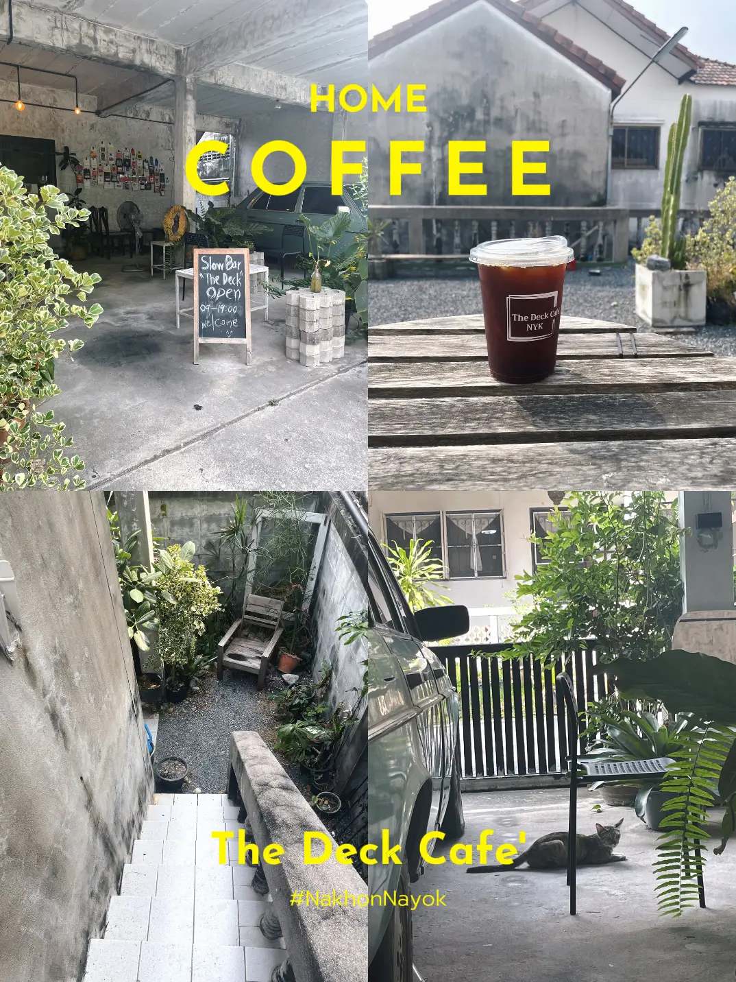 The Deck Cafe’ Nakhonnayok | แกลเลอรีที่โพสต์โดย นักล่าคาเฟ่ | Lemon8