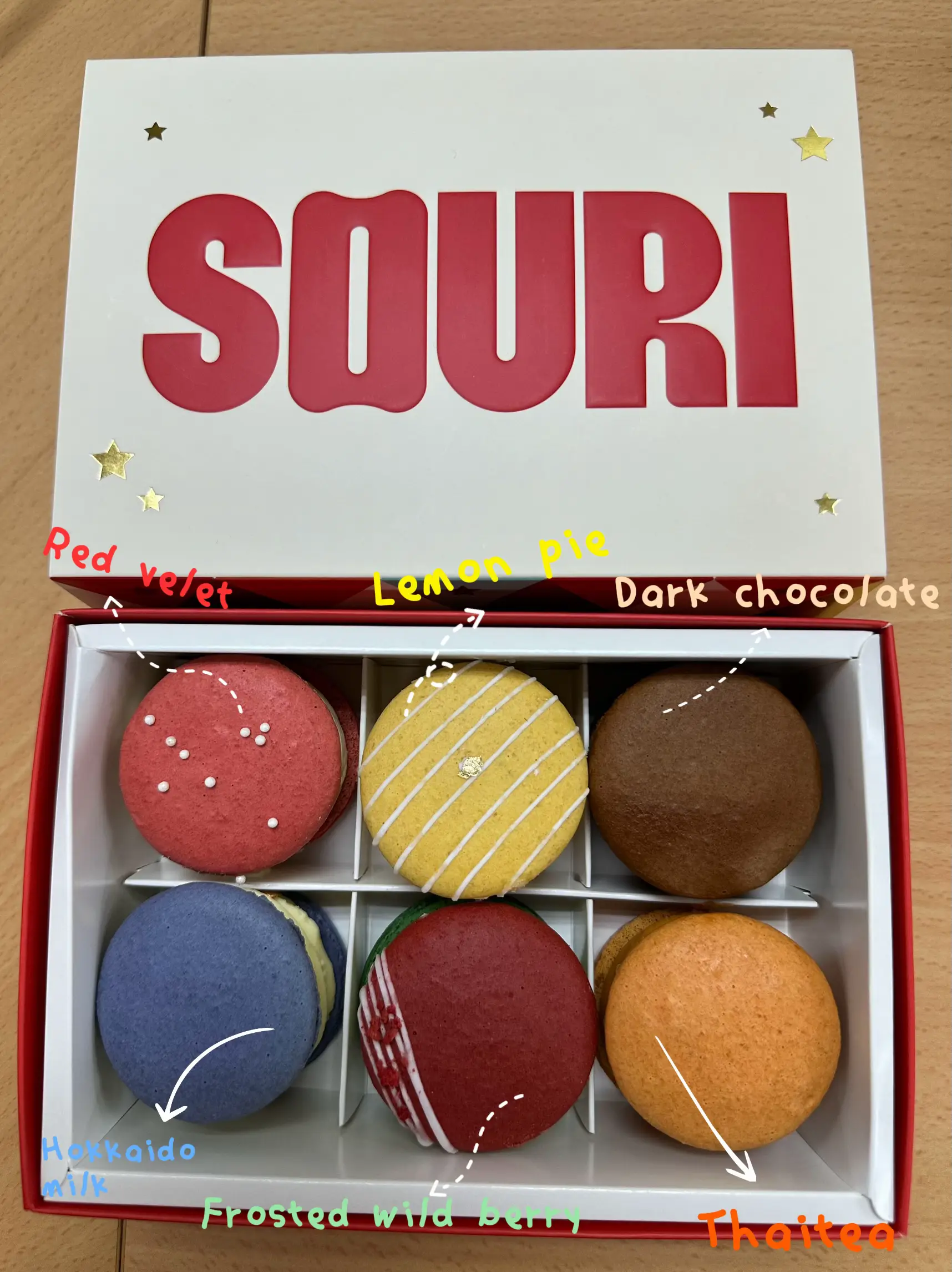 🍪 Souri Macarons 🍫 คุ้มค่าการรอคอย | แกลเลอรีที่โพสต์โดย เพาเวอร์แบงค์ ...